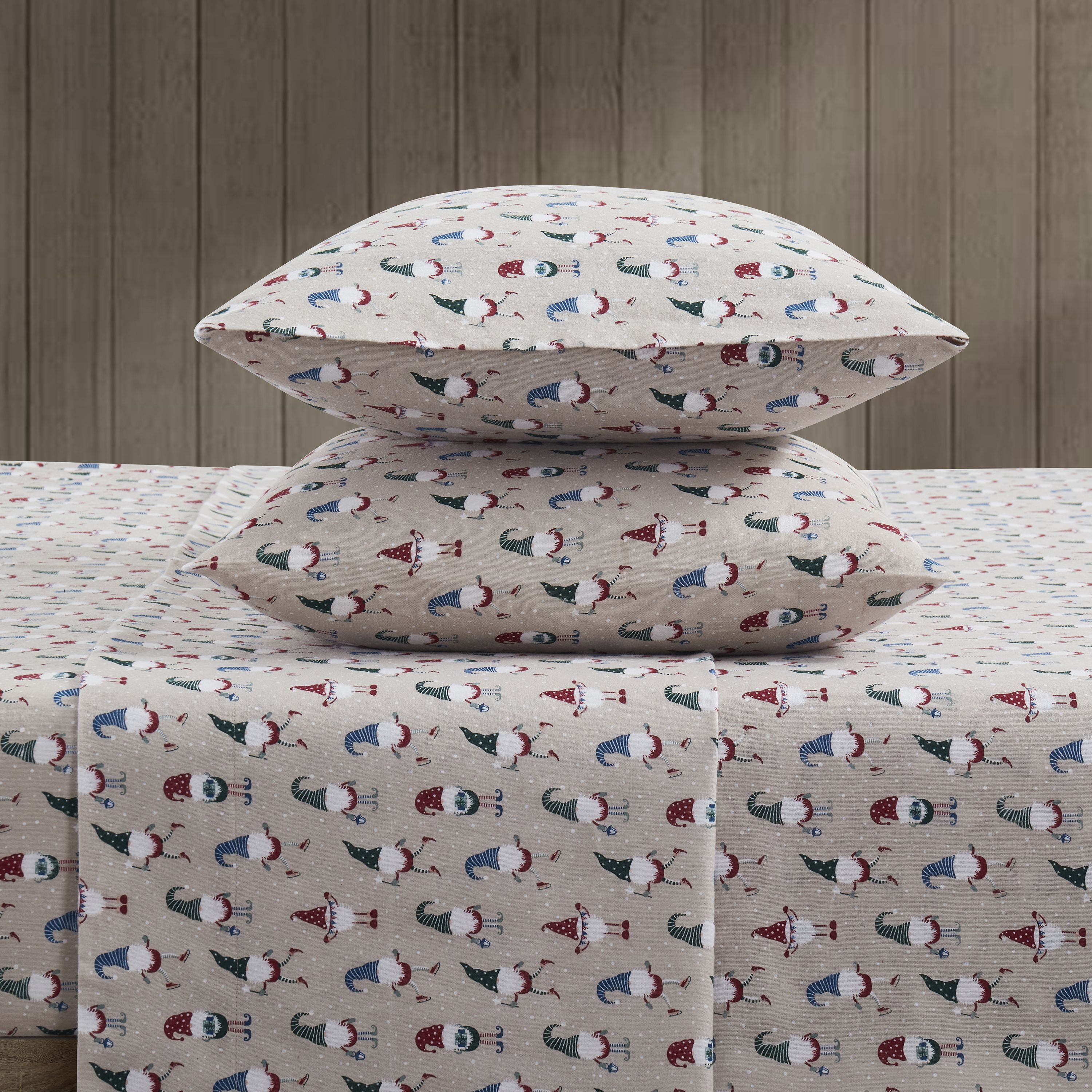 KATE AURORA Cozy Bed Collection Deep Pocket 100 Percent Cotton Flannel ...