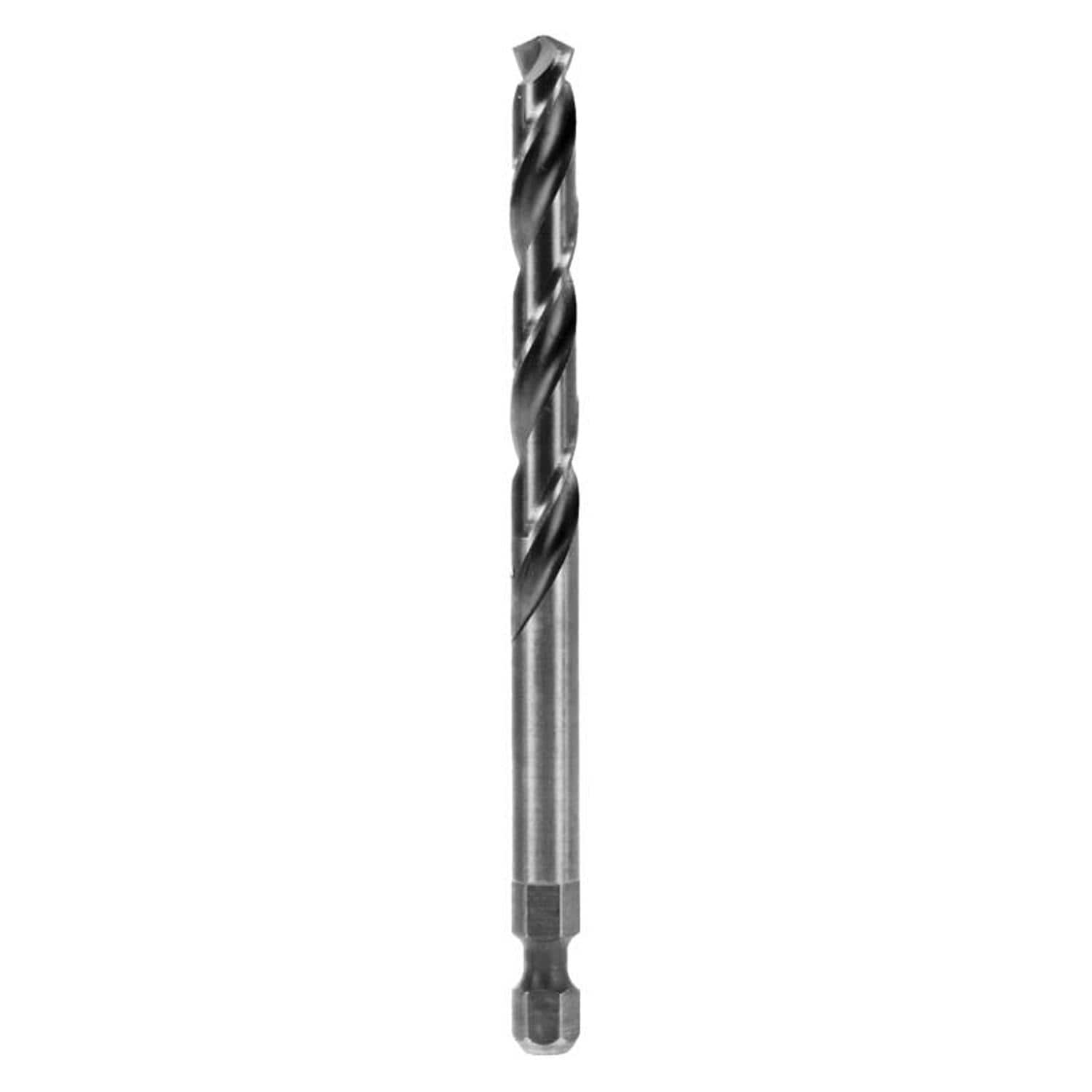 Diablo 0.25 in X 4 in L Cobalt Pilot Drill Bit Hex Shank 1 pk in the ...