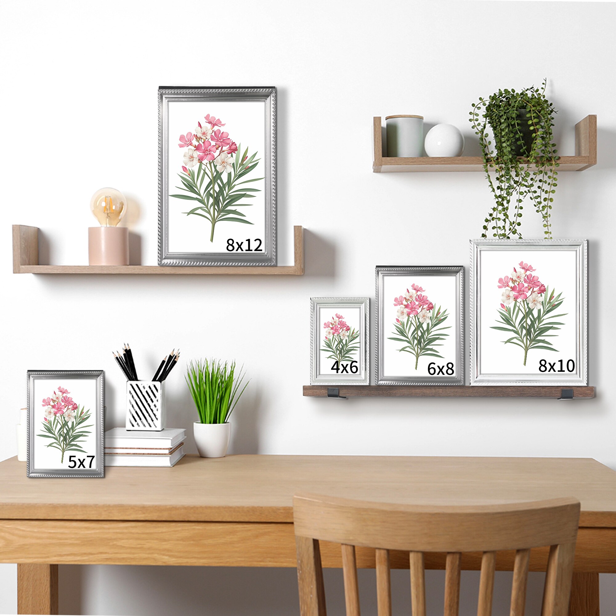 Unique Bargains Metal Picture Frame for Photo and Poster Modern ...