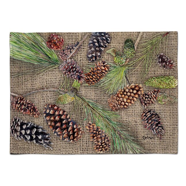 Caroline's Treasures Rectangle Fabric Placemat - Heavy Canvas Polyester ... Caroline's Treasures Rectangle Fabric Placemat - Heavy Canvas Polyester ...