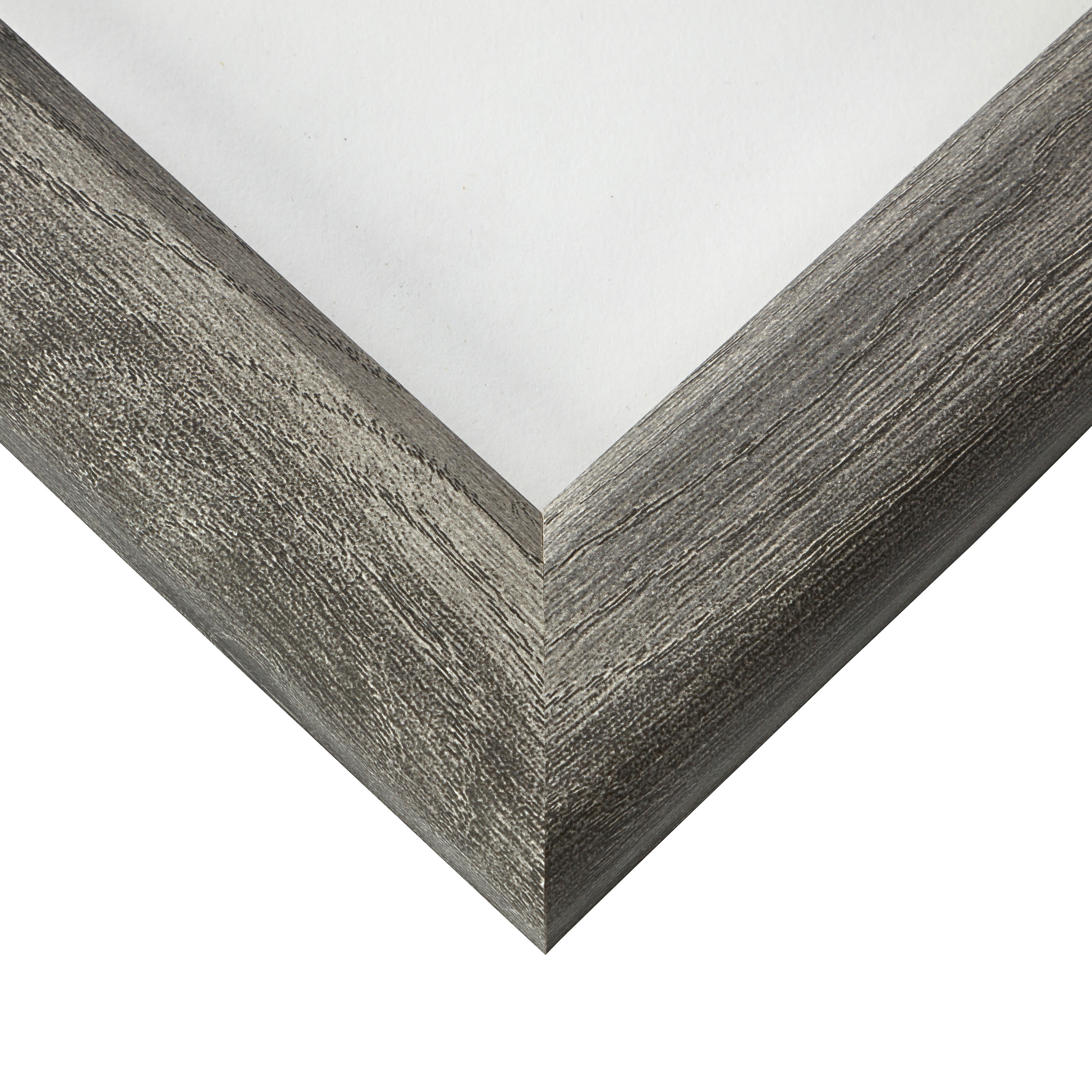 Craig Frames 24x24 Matted to 20x20 Picture Frame Gray Arthur 1.5 Inch ...