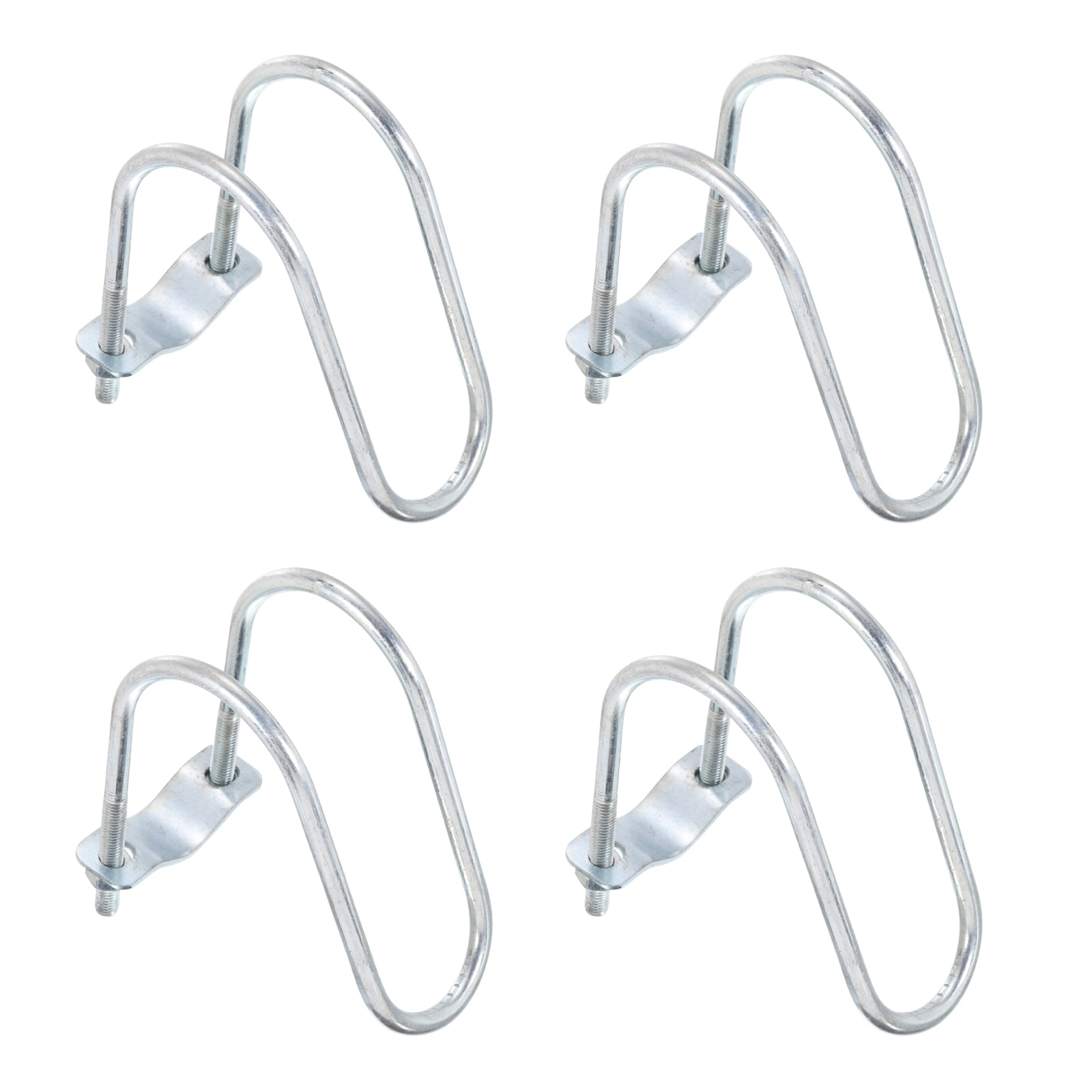 Unique Bargains 4pcs Cross-Connector Vertical Pipe Clip Fit 1-5/8-Inch ...