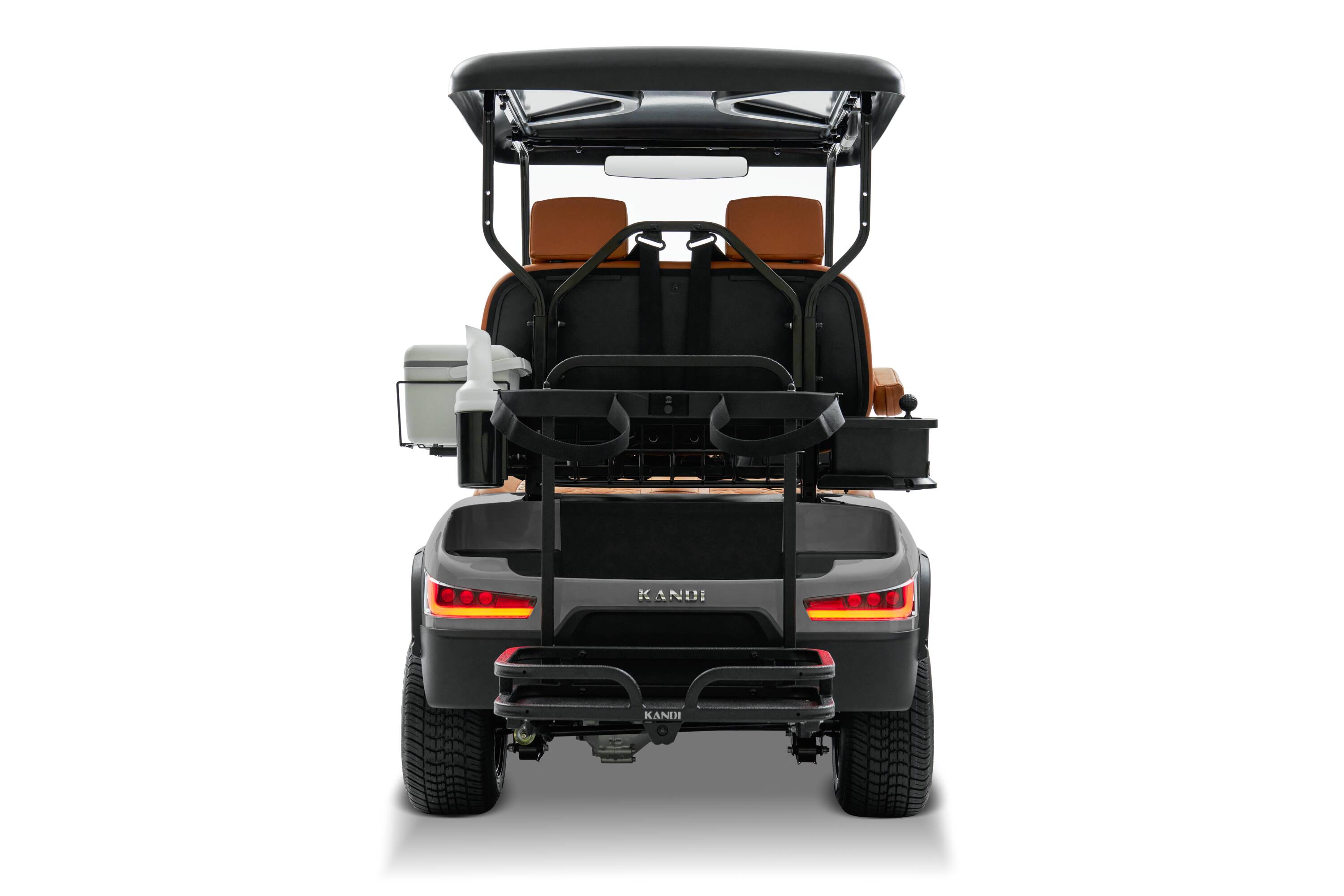 KANDI Goat 2 Seat Electric Golf Cart with Lithium Battery, Max 15-MPH ...