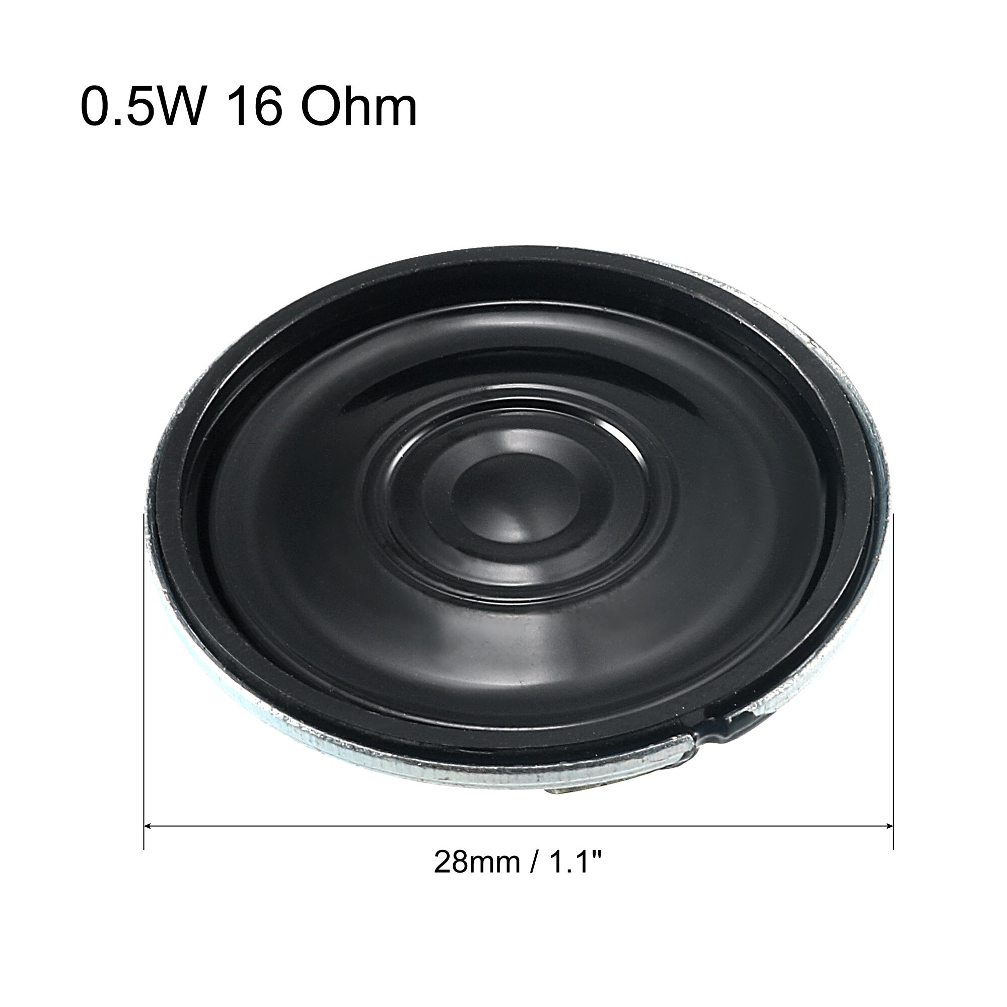Unique Bargains 4pcs 0.5W 16 Ohm Micro Internal Speaker Magnet ...