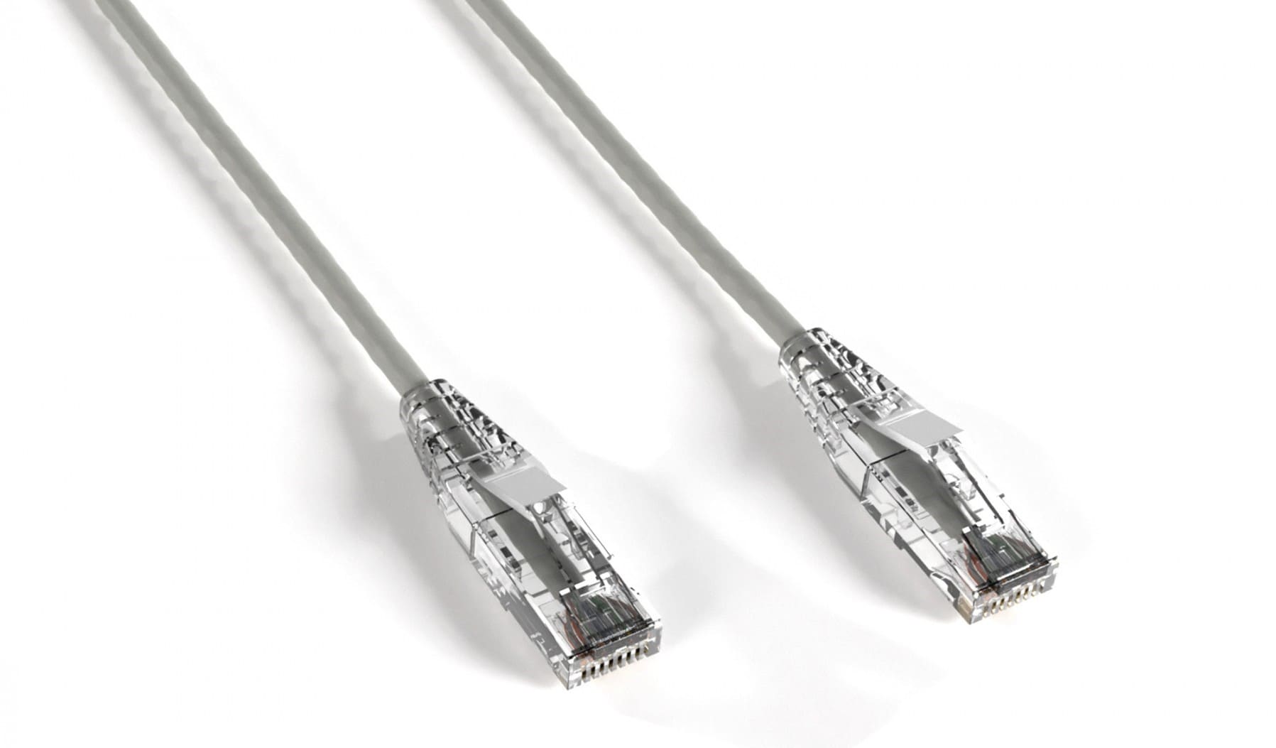 Micro Connectors 7-ft Cat 6A Gray Ethernet Cable Bag in the Ethernet ...