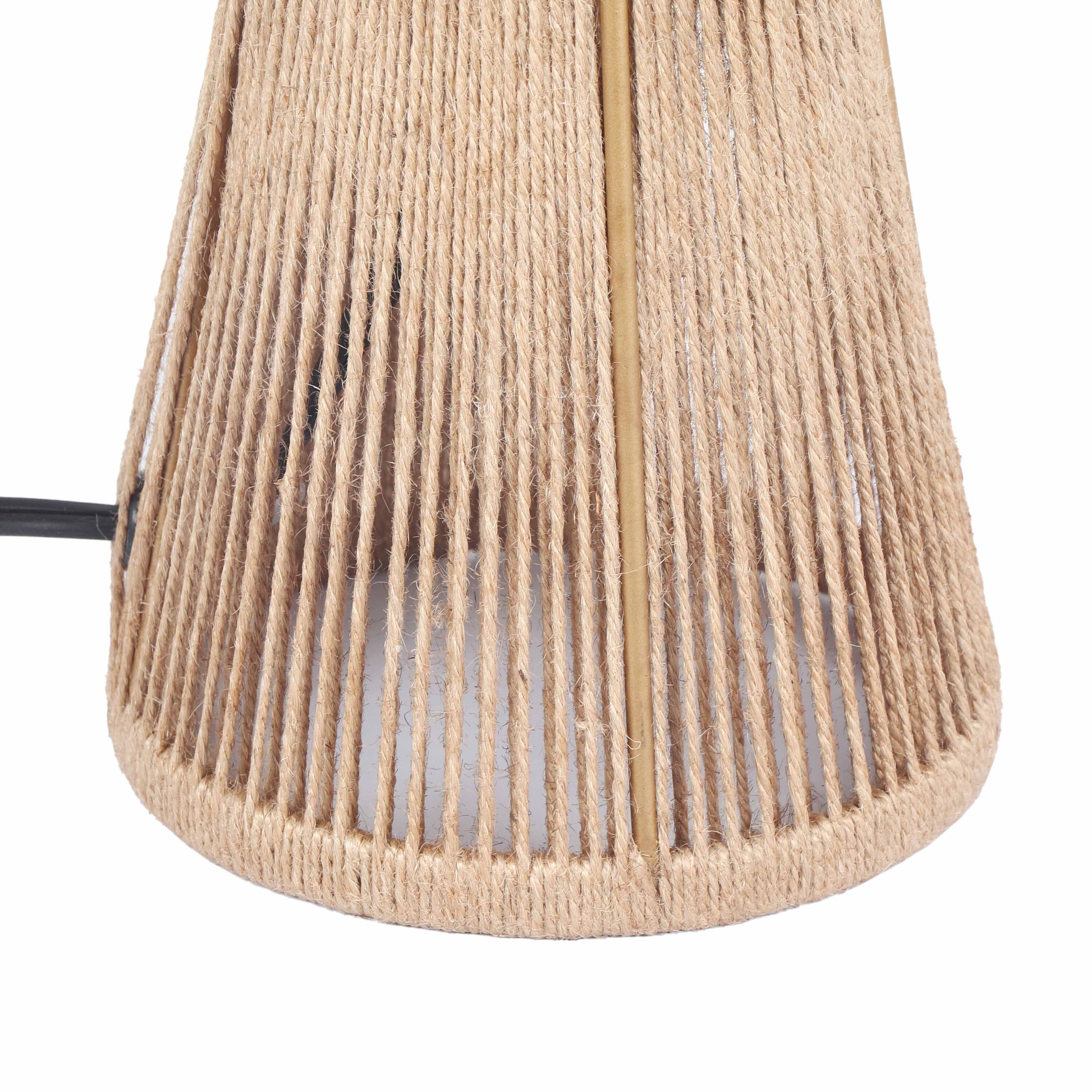 TOV Furniture Oddy Natural Jute Table Lamp in the Table Lamps ...