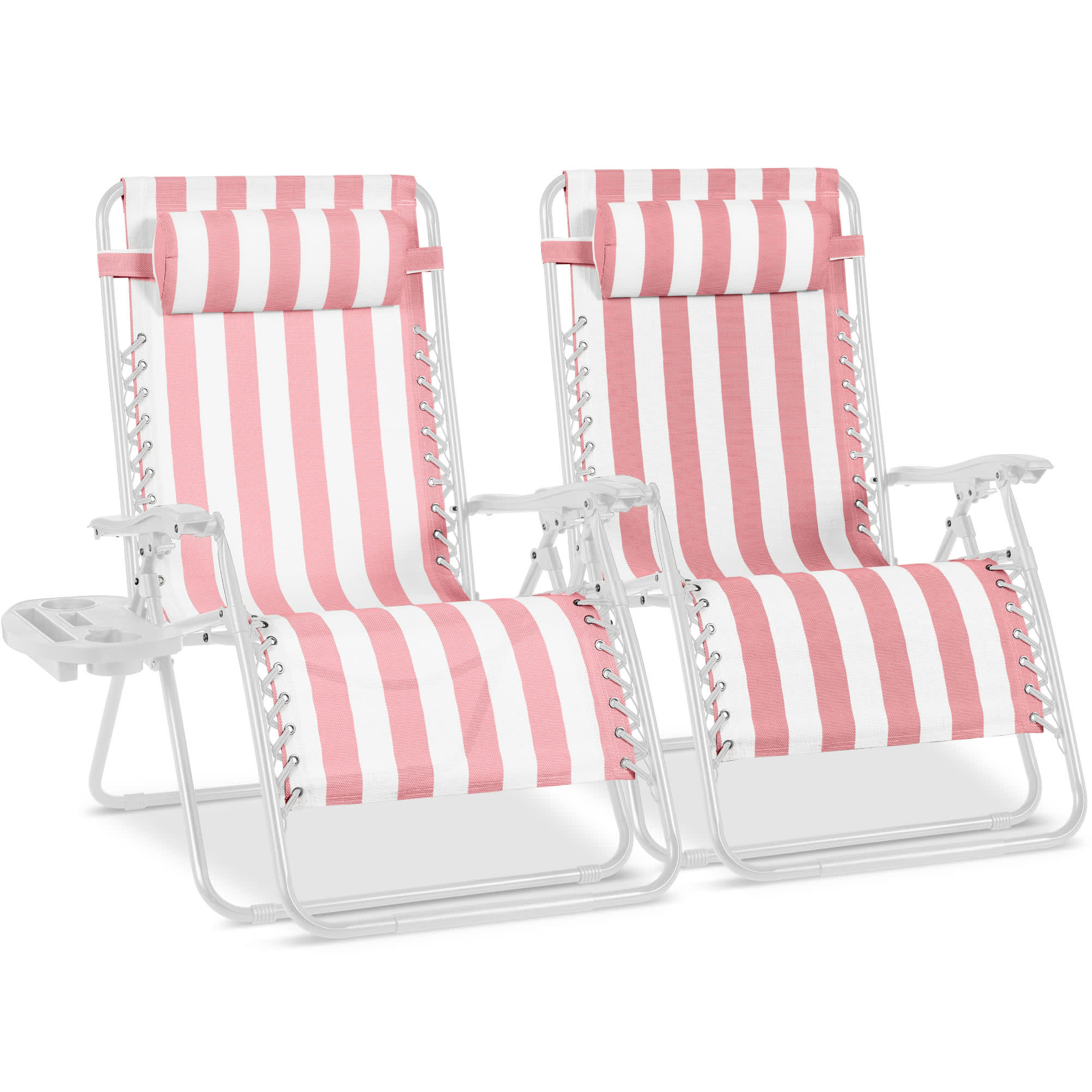 Best Choice Products Set of 2 Extra Wide Zero Gravity Lounge Chair ...