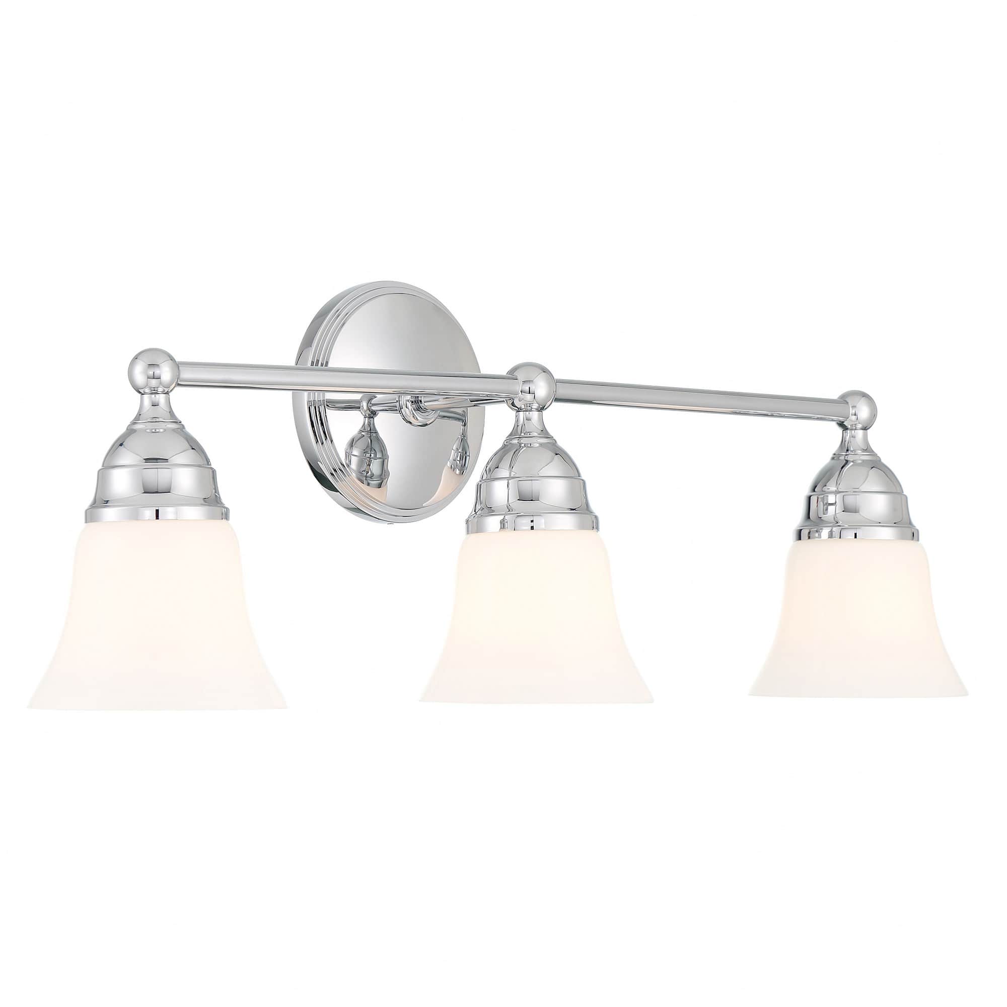 Norwell Lighting Sophie 3 - Light -Contemporary Chrome / Glass / Metal ...
