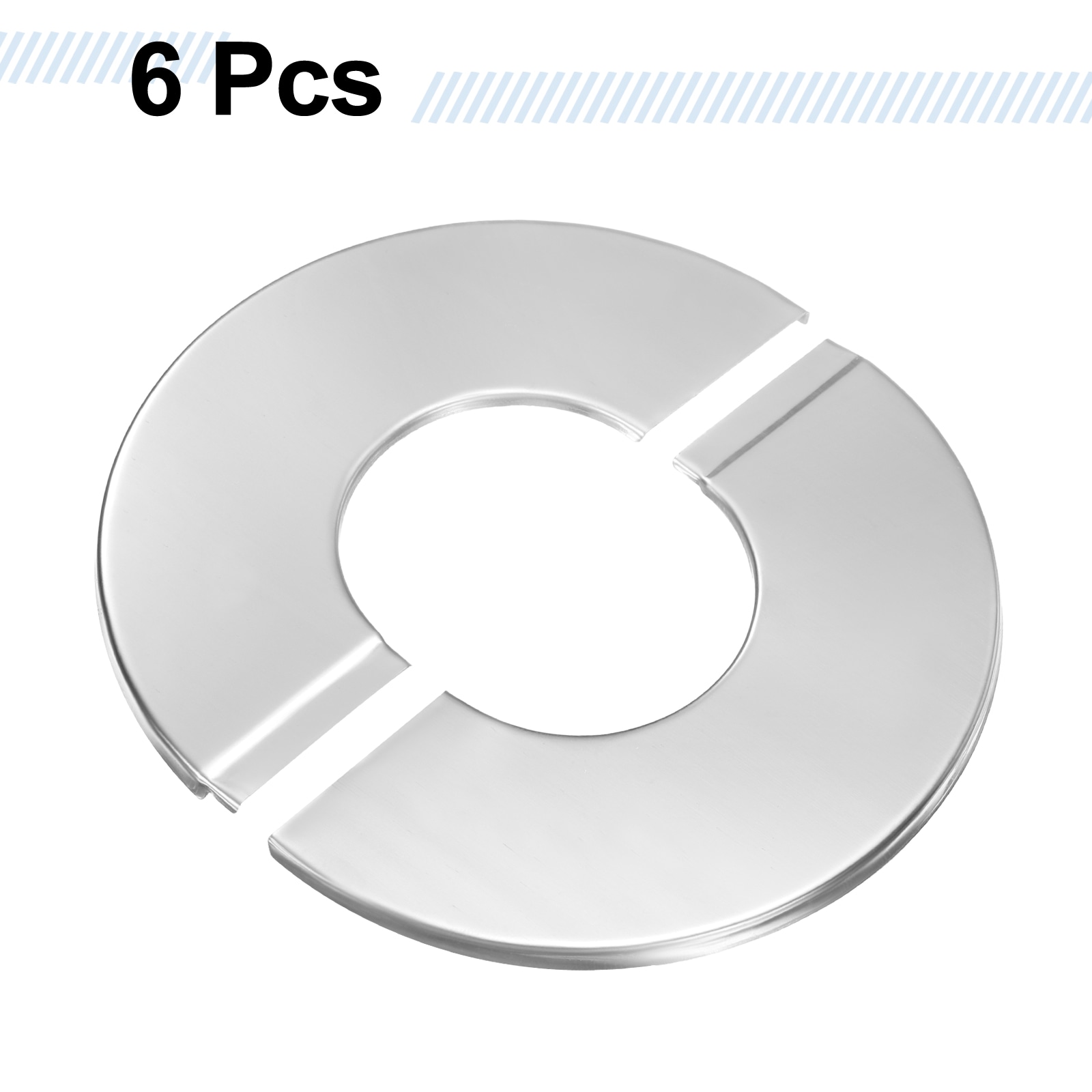 Harfington 6pcs Wall Split Flange 1.65-Inch (42mm) Stainless Steel ...