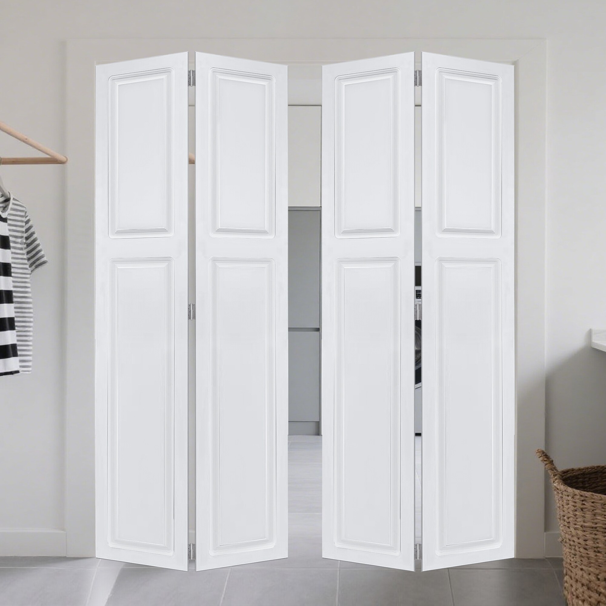Wooakway Dual 2Panel Cottagestyle door 3/4-in thick 30 in. x 80 in ...
