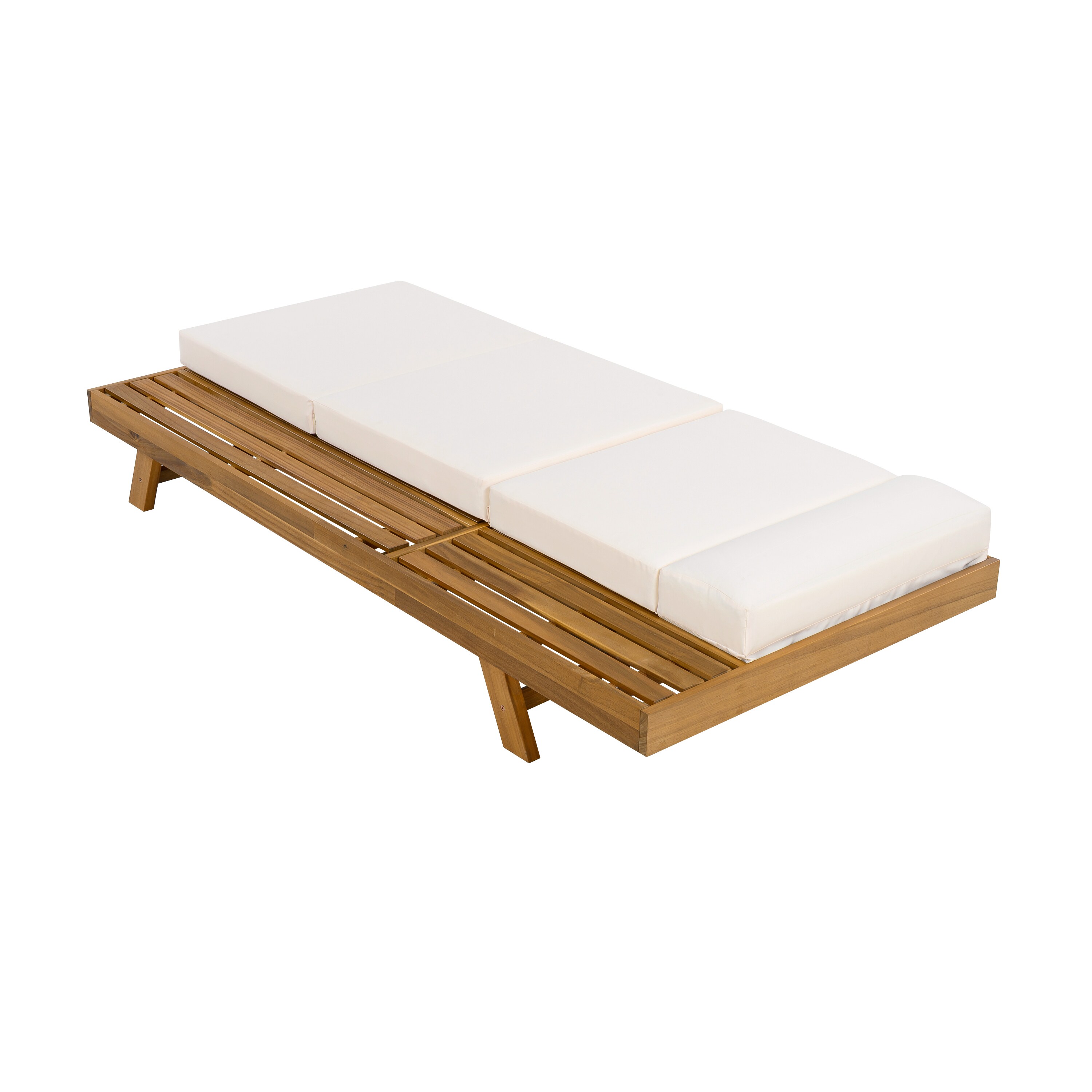 Christopher Knight Home Harrison Outdoor Acacia Wood Adjustable Chaise ...