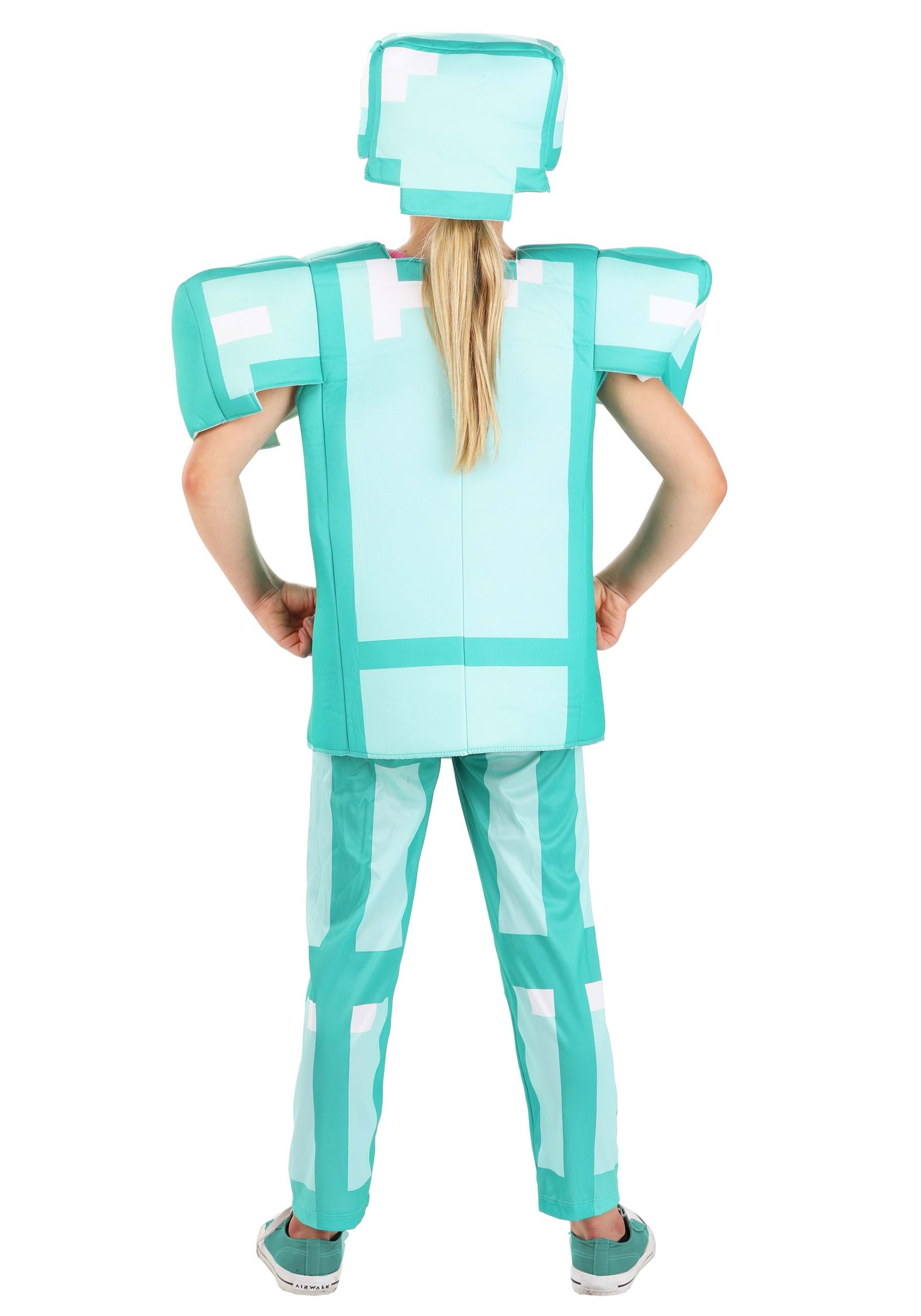 Disguise Deluxe Minecraft Armor Costume for Kids Size 4/6 in the ...