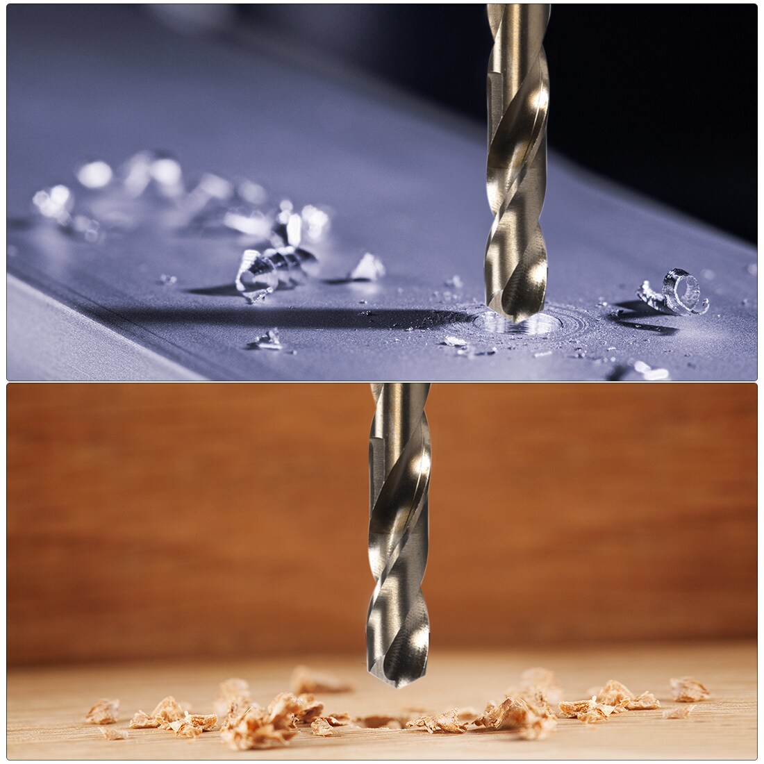 Unique Bargains 24pcs Straight Shank Twist Drill Bits 2mm Gold Titanium ...