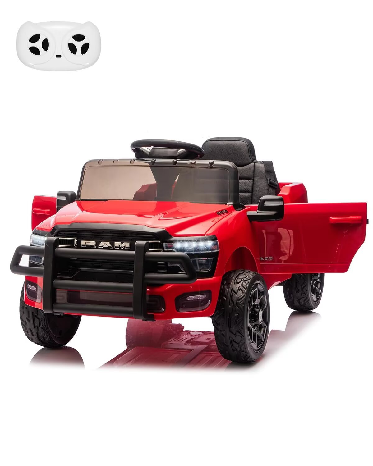 Garvee Electric Car for Kids Licensed RAM 12V Ride On Truck Remote ...