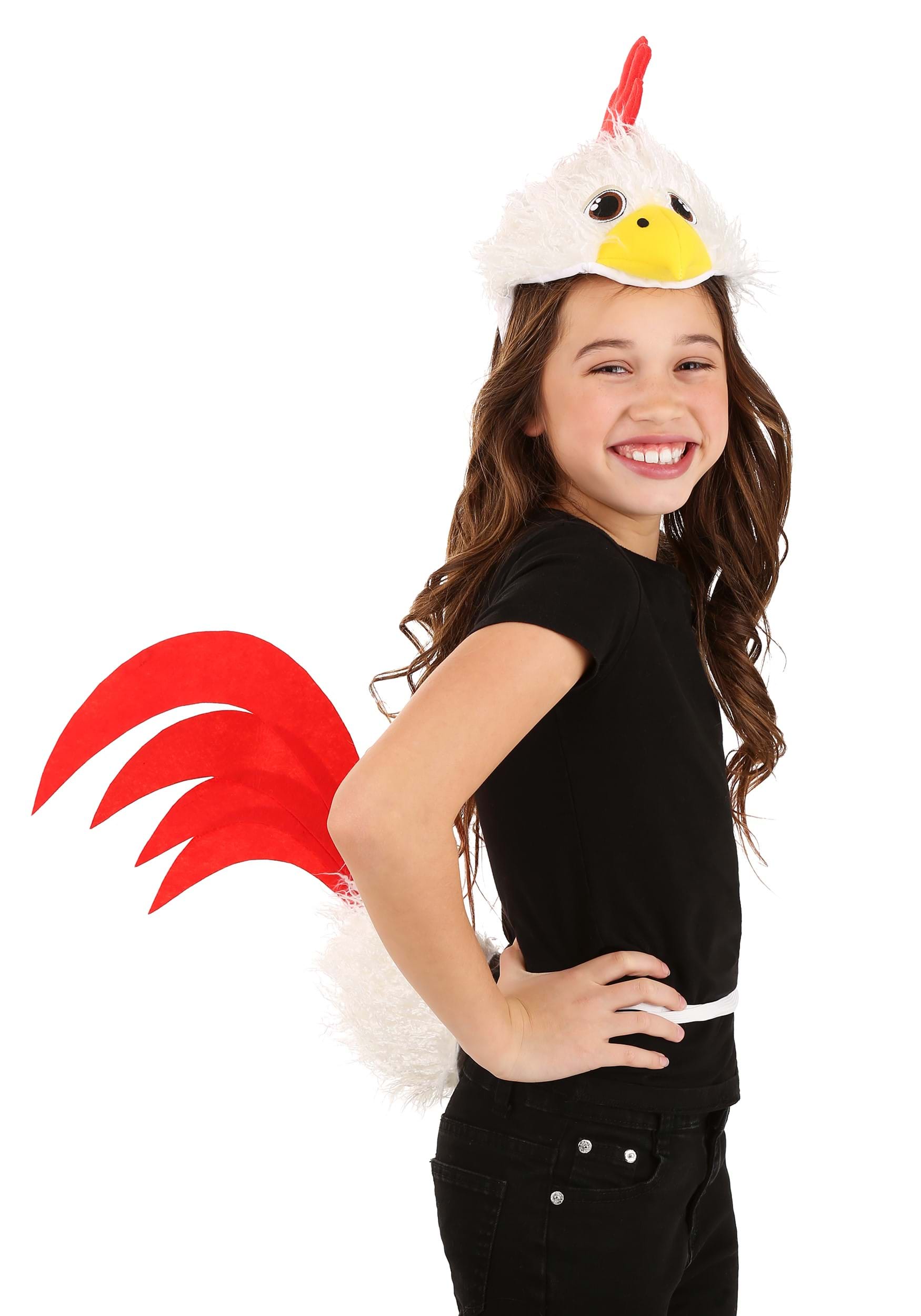 HalloweenCostumes.com FUN Costumes Chicken Soft Headband Tail Costume ...