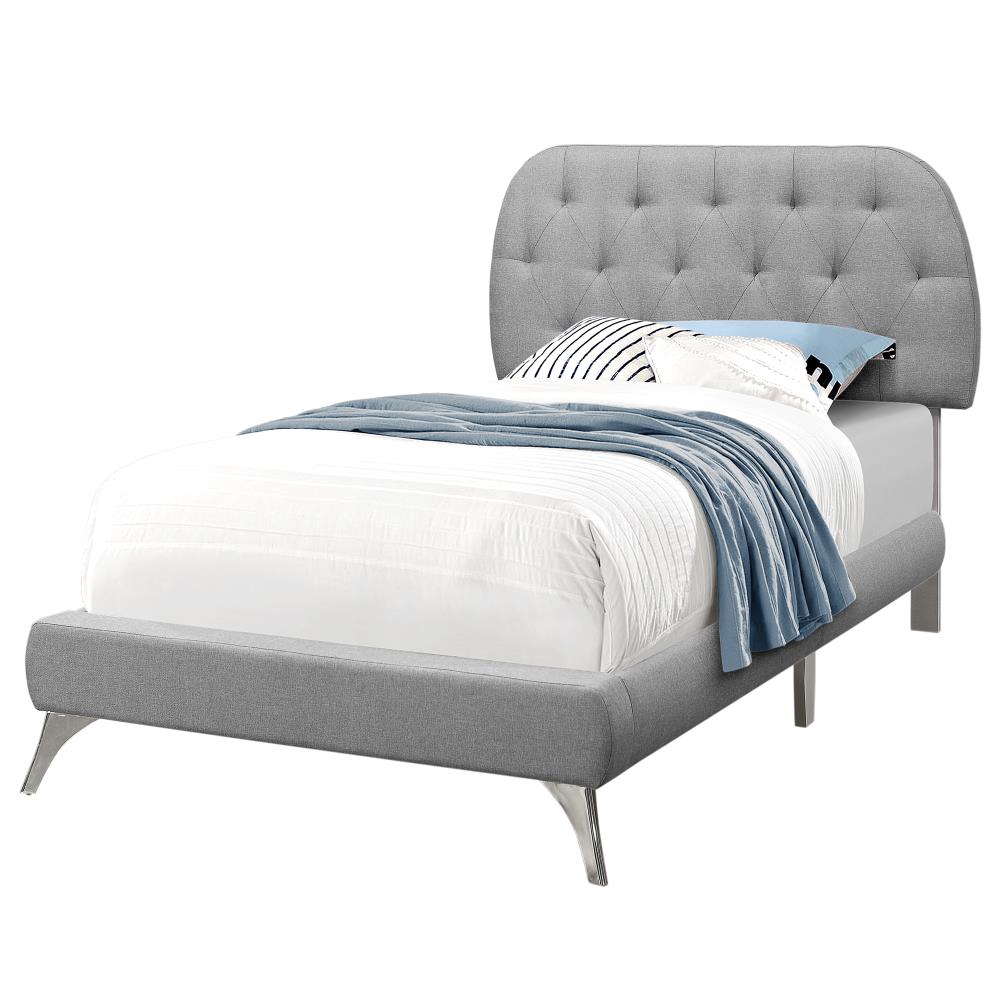 Grey Twin Composite Bed Frame at Lowes.com