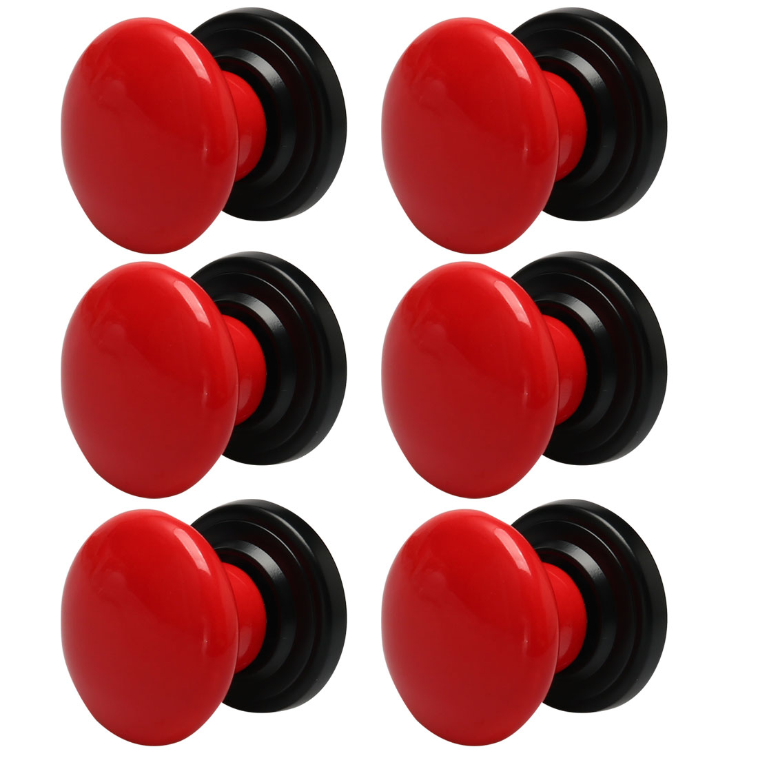 Unique Bargains 6pcs Ceramic Knobs Vintage Knob Drawer Round Pull ...