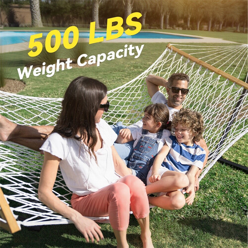 MASTGOAL Double Hammock for 2 Person High Quality Polyester Fabric ...