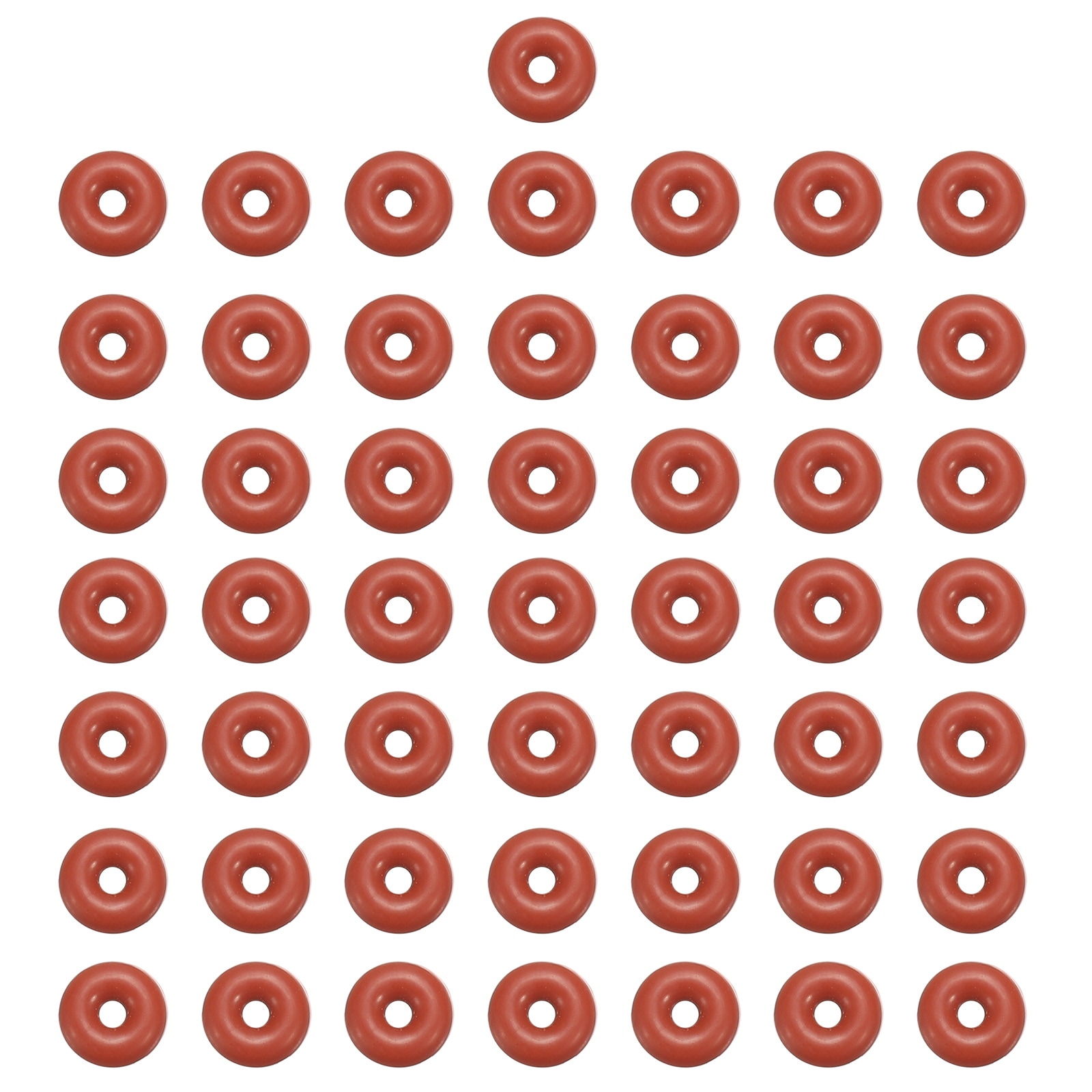 Unique Bargains Silicone O-Ring 1mm ID 5mm OD 2mm Width Metric VMQ ...