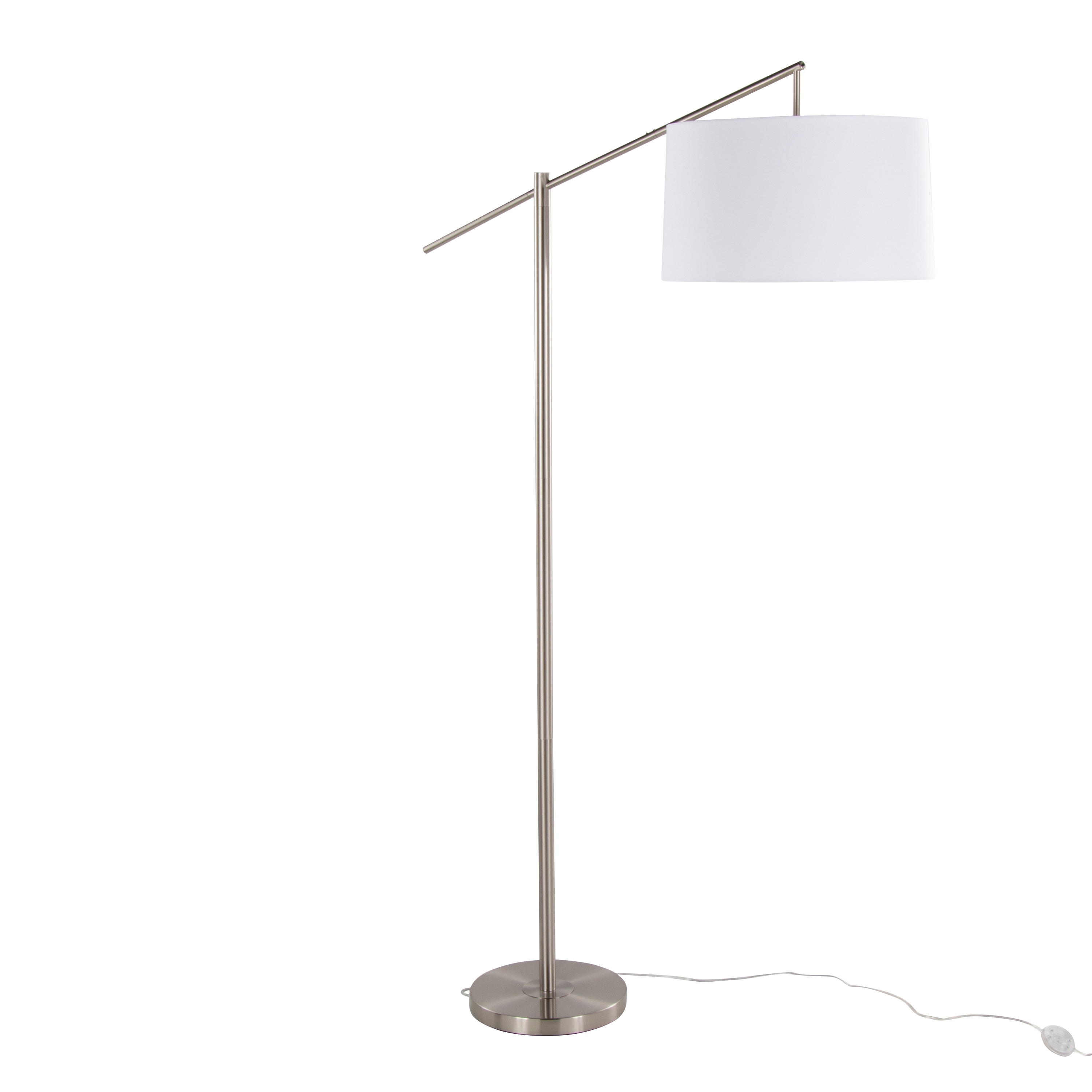 ZAKLOOP Lamps 69-in Multicolor Shaded floor lamp Floor Lamp with Metal ...