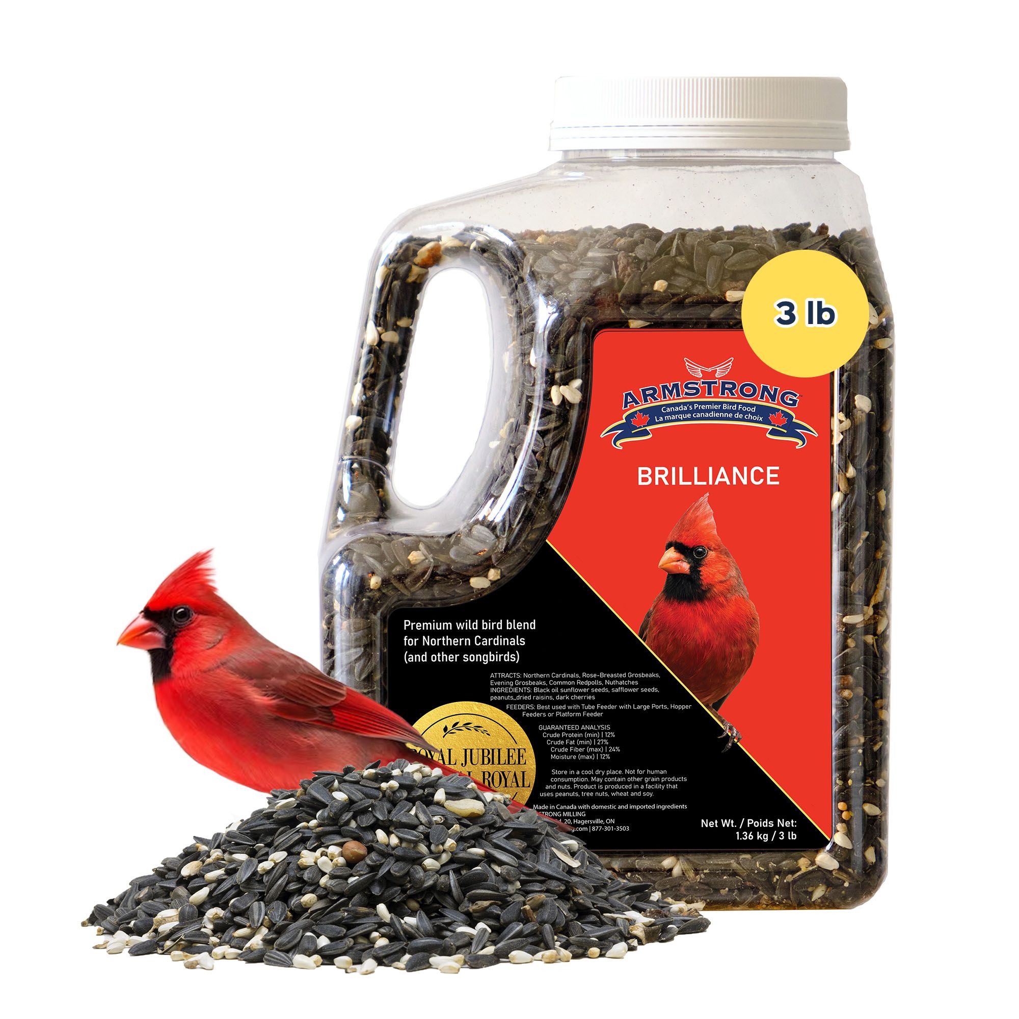 ARMSTRONG Wild Bird Food Royal Jubilee Brilliance Bird Seed Blend For ...