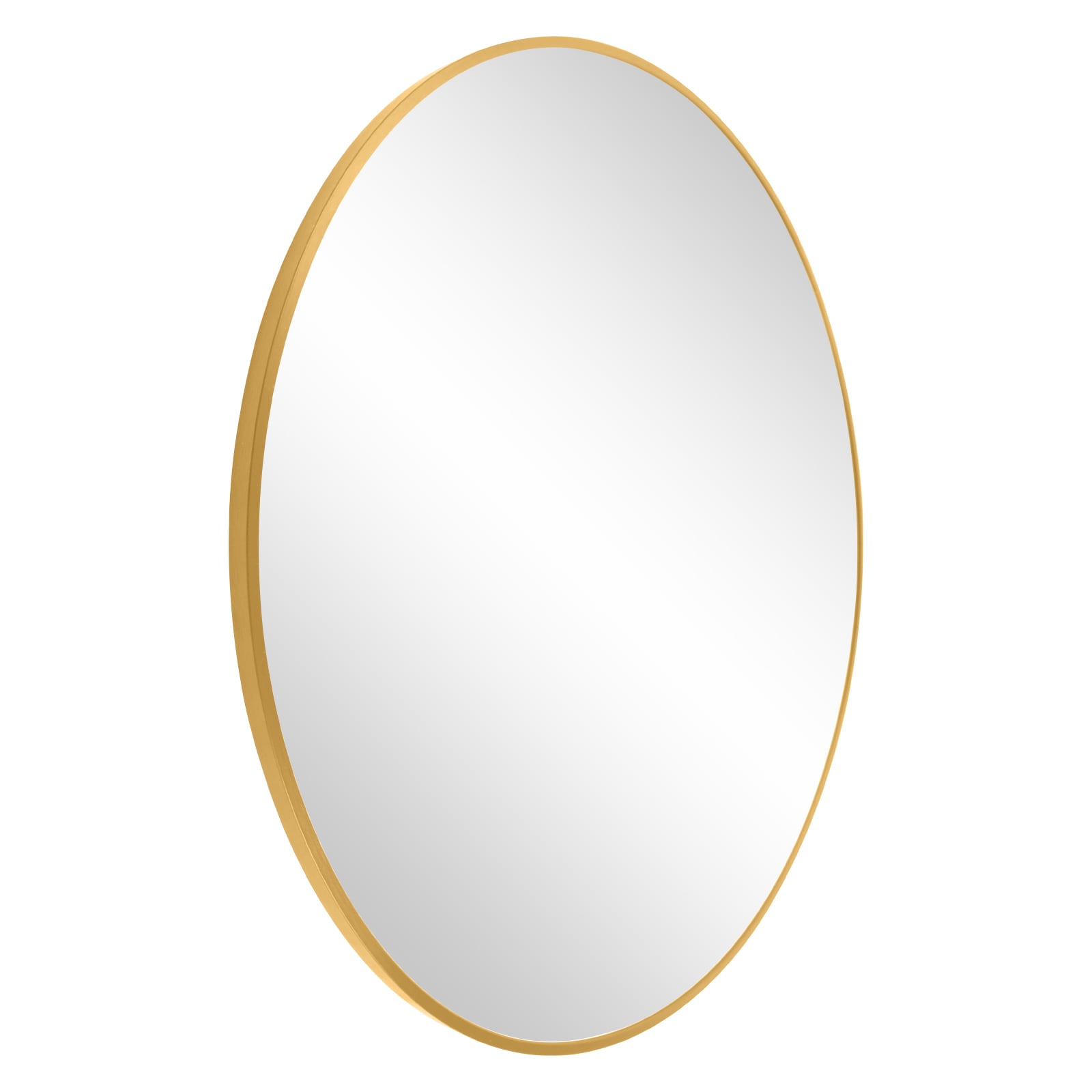 Tinyhomie Round Mirror Gold Round Mirror 24 inch Circle Wall Mirror ...
