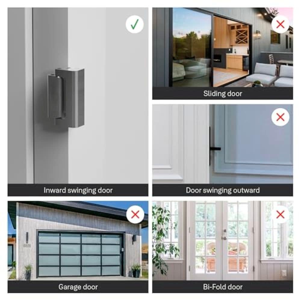 Master Lock 1-3/8-in W x 3-1/2-in H Gloss Door Reinforcer 3 -Pack ...