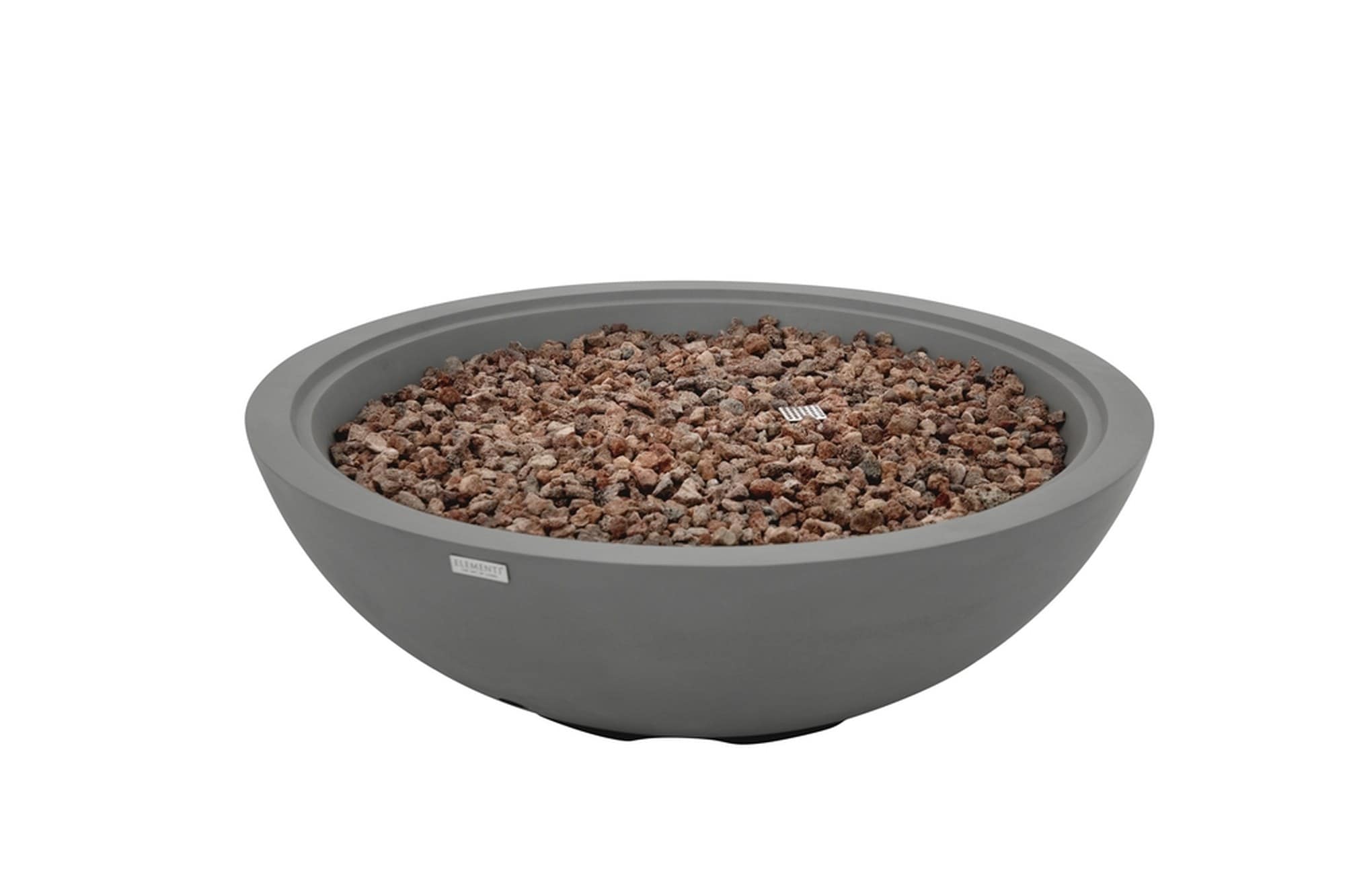 Sol Living 60000 -BTU Light Grey - Propane Stone Liquid propane Outdoor ...