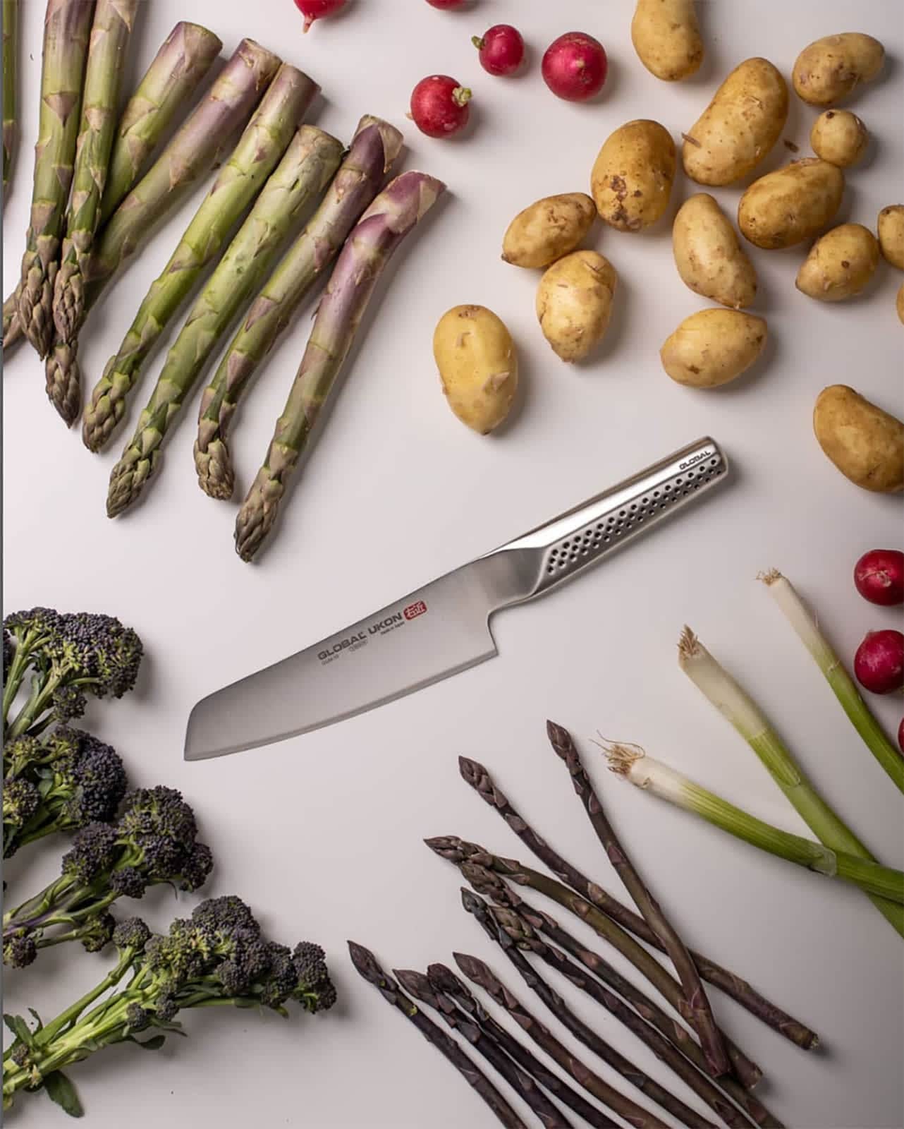 Global UKON 4 Piece Steak Knife Set in the Cutlery department at Lowes.com