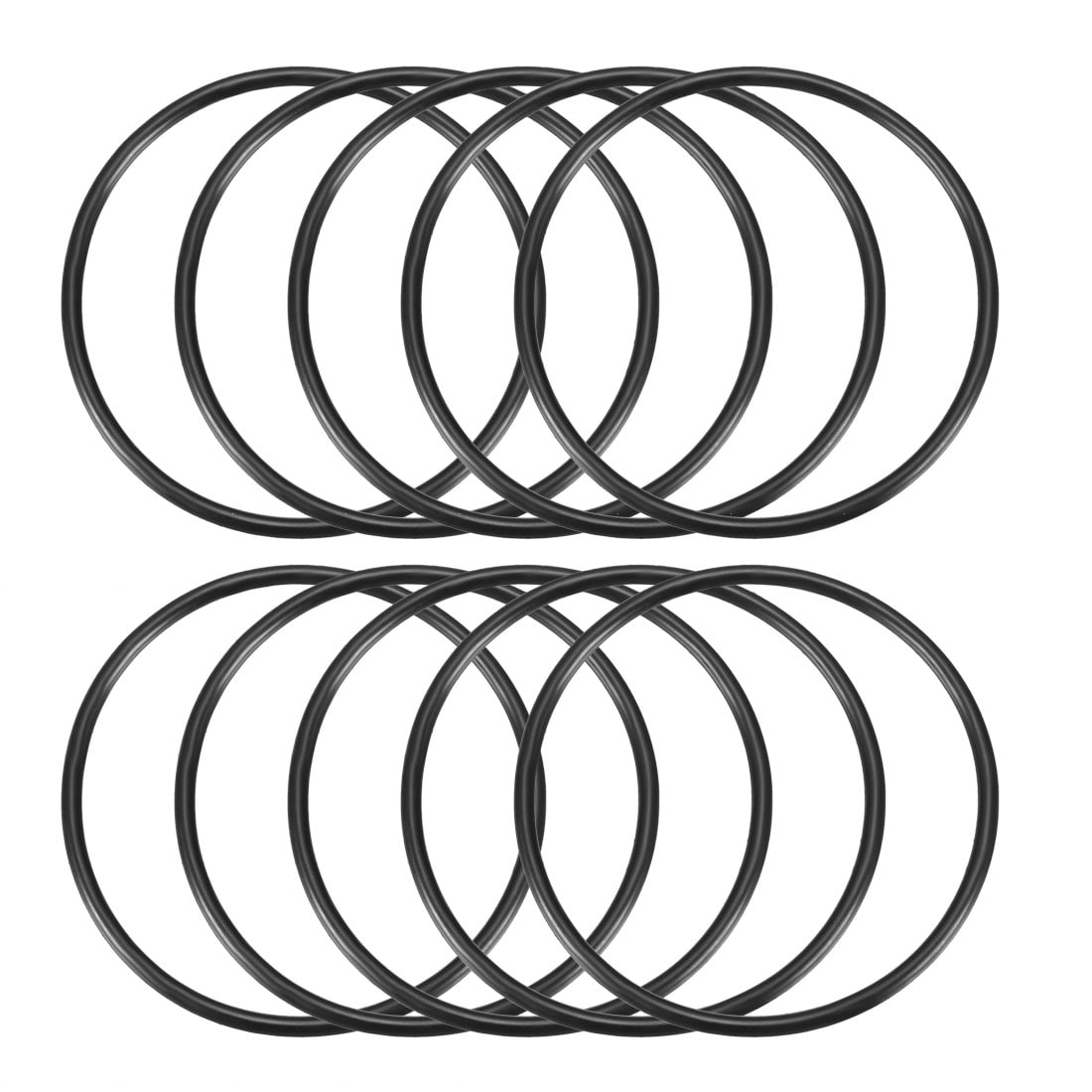 Unique Bargains Nitrile Rubber O-Rings 72mm OD 66mm ID 3mm Width Metric ...