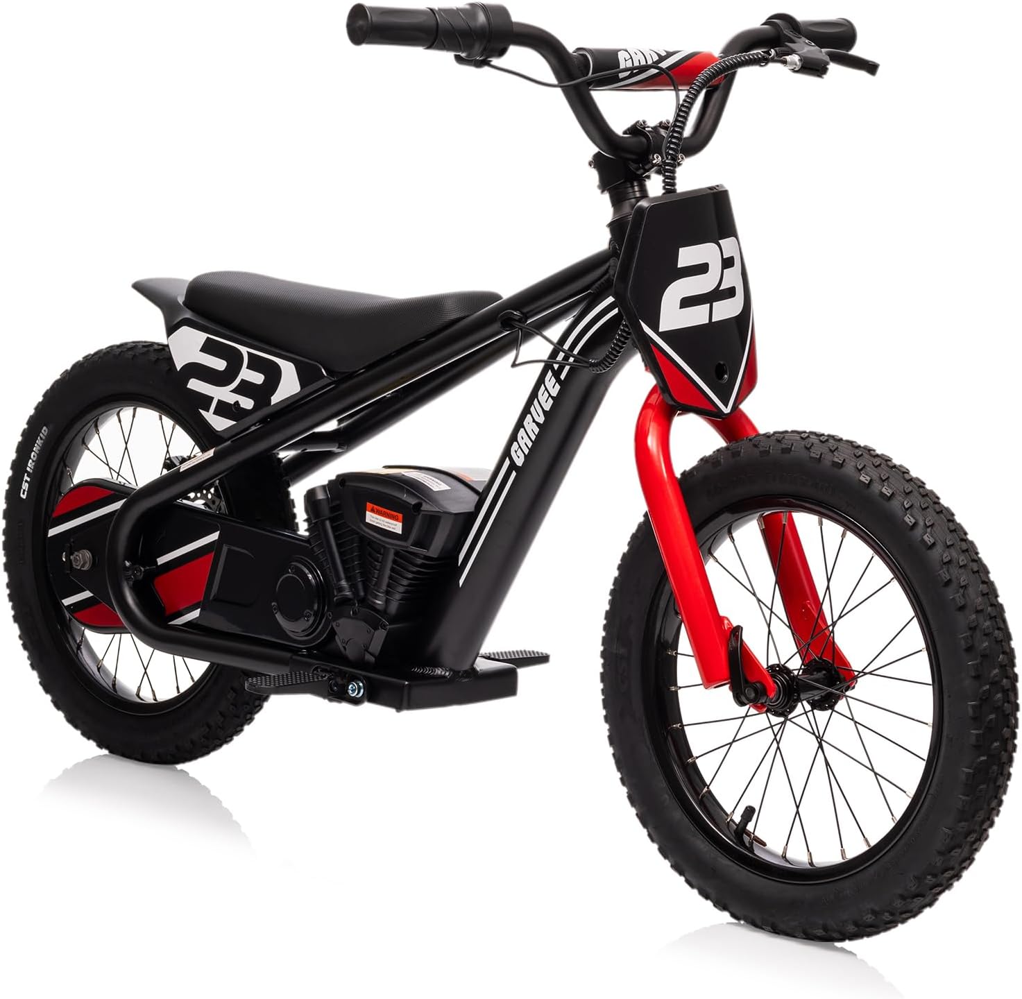 Garvee 24V Electric Dirt Balance Bike for Kids 6 To 12/ 250W Motor/ 3 Speed 15.5MPH/ 16 Inch ...