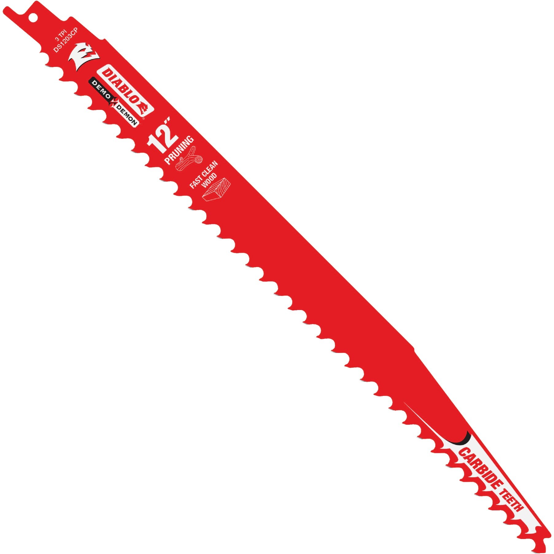 Diablo 12 Demo Demon Carbide Teeth Reciprocating Saw Blade - Ideal for ...