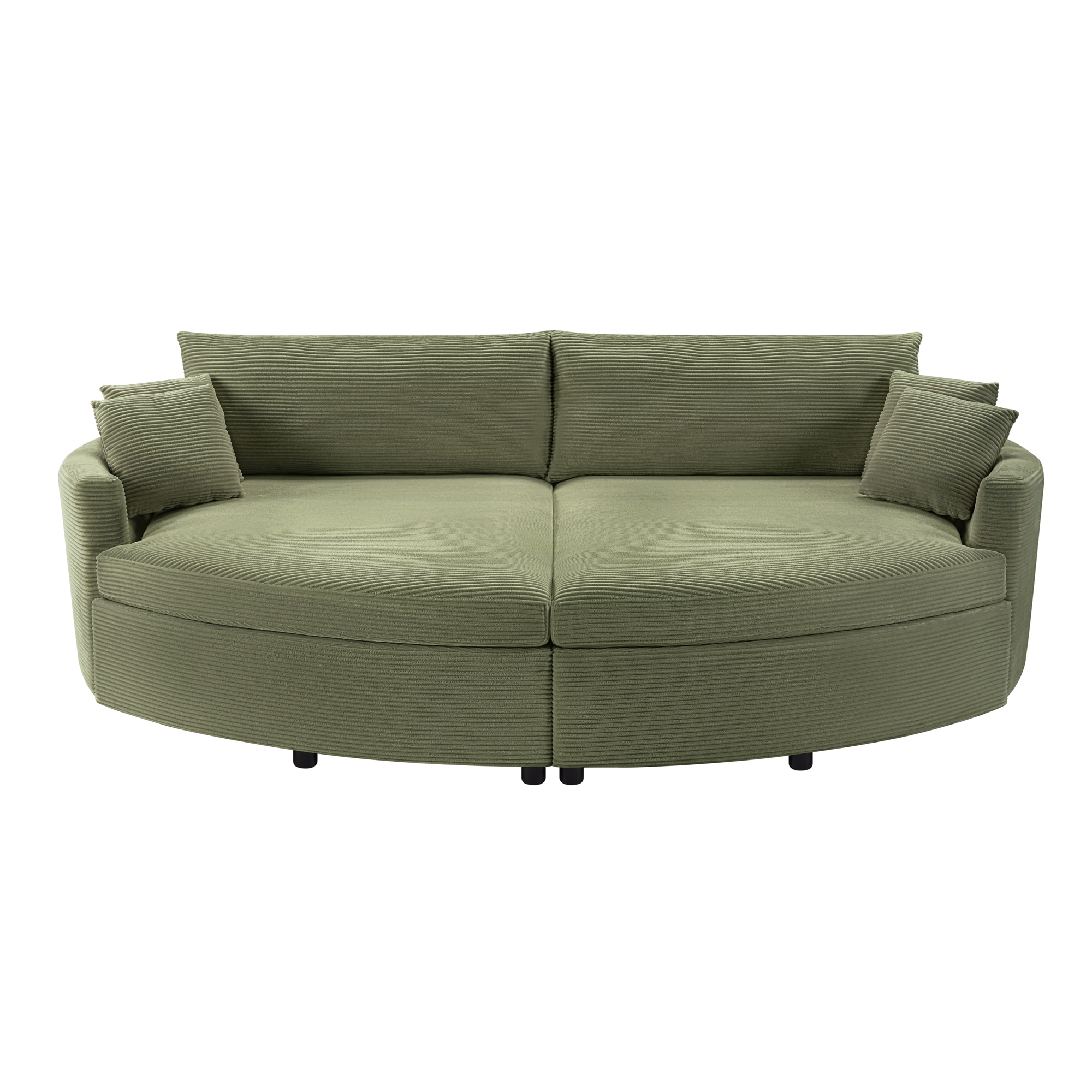 ModernLuxe Assembly Required Oversized Double Chaise Lounge Sofa 102 ...