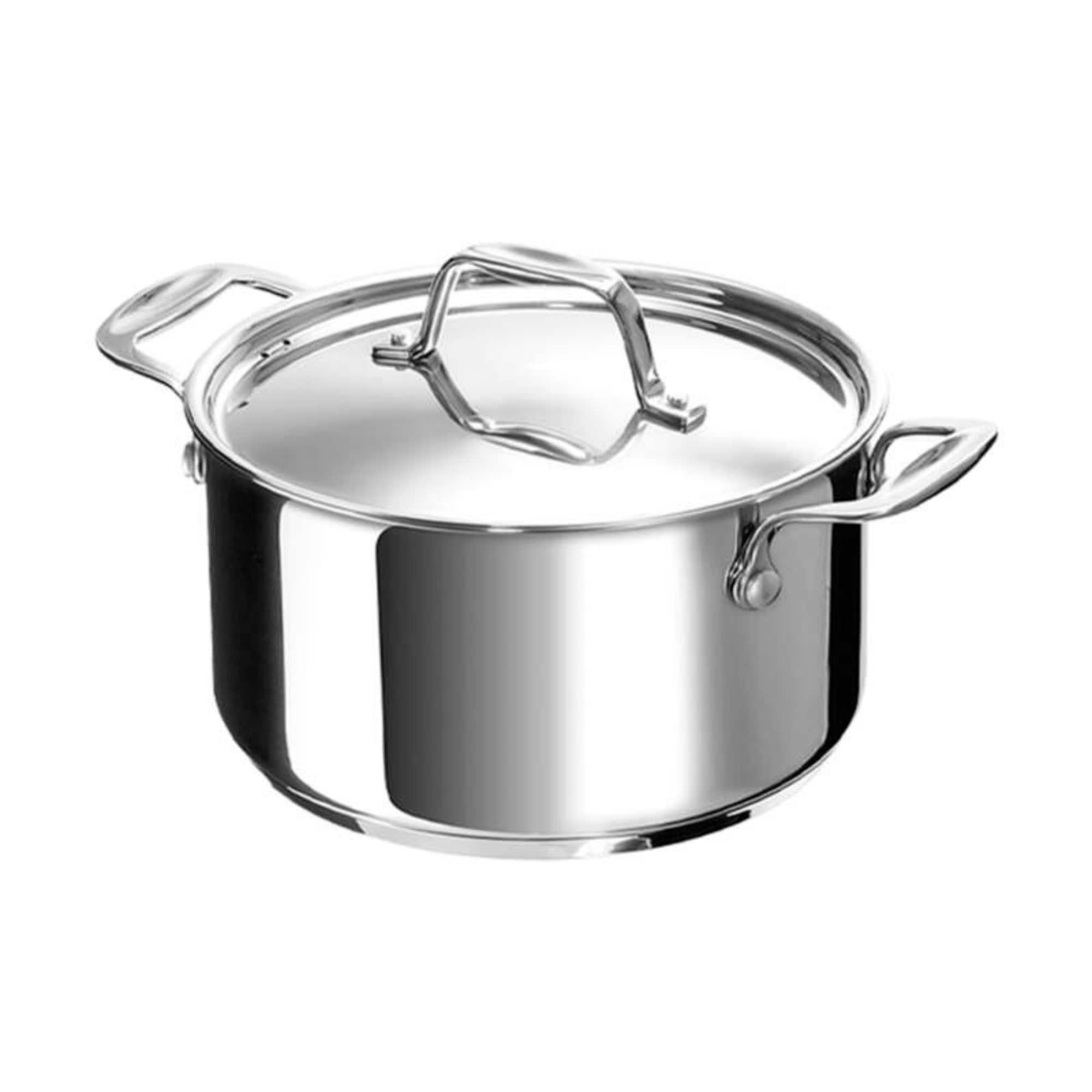 alva Chef 3-qt Stainless Steel Stock Pot with Lid PFAS Free Non Toxic ...