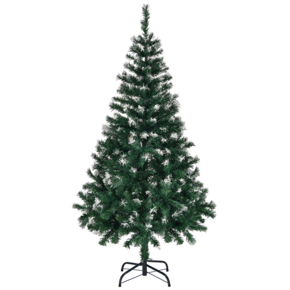 Zyerch 4FT SnowTipped Artificial Christmas Tree 300 PVC Branch Tips ...