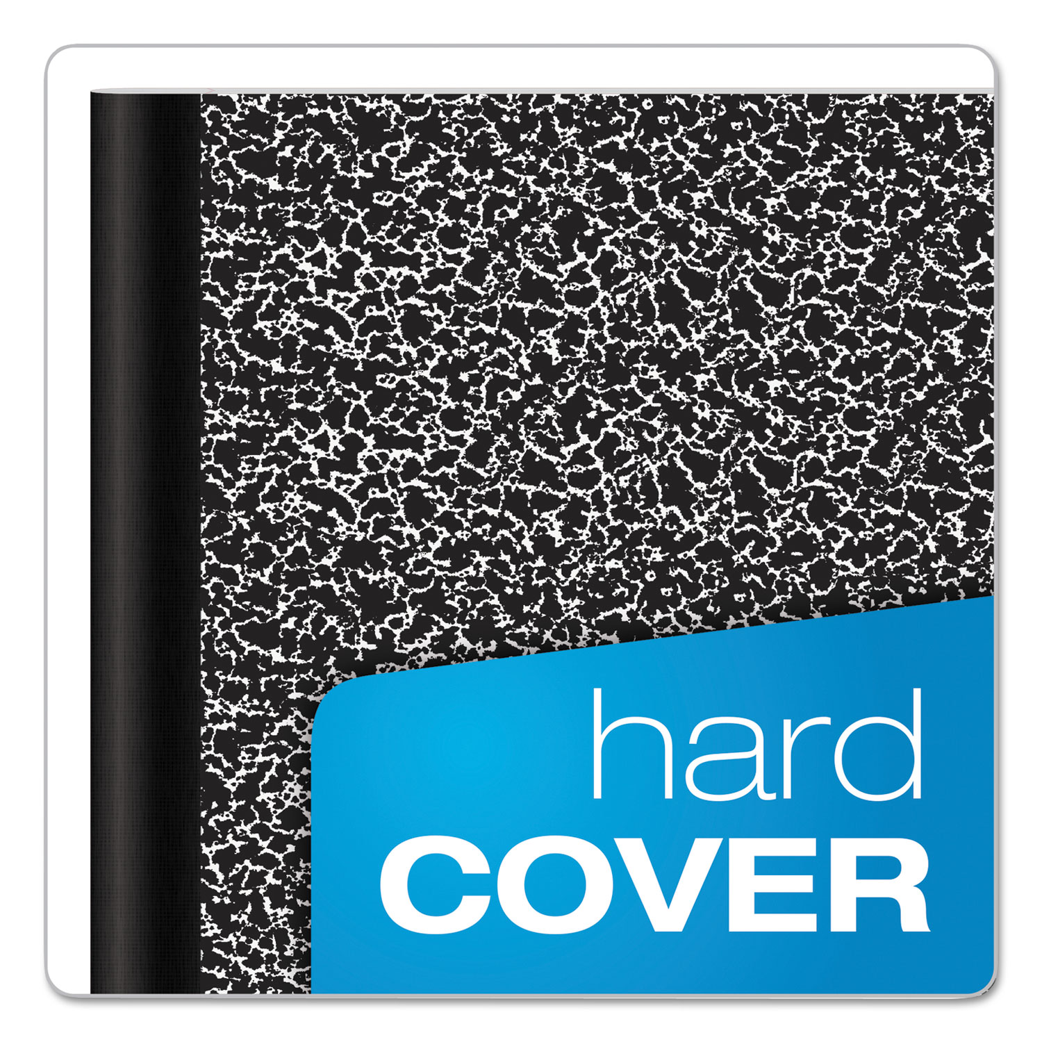 Tops Composition Book Wide Legal Rule Black Marble Cover 100 9.75 x 7.5 ...