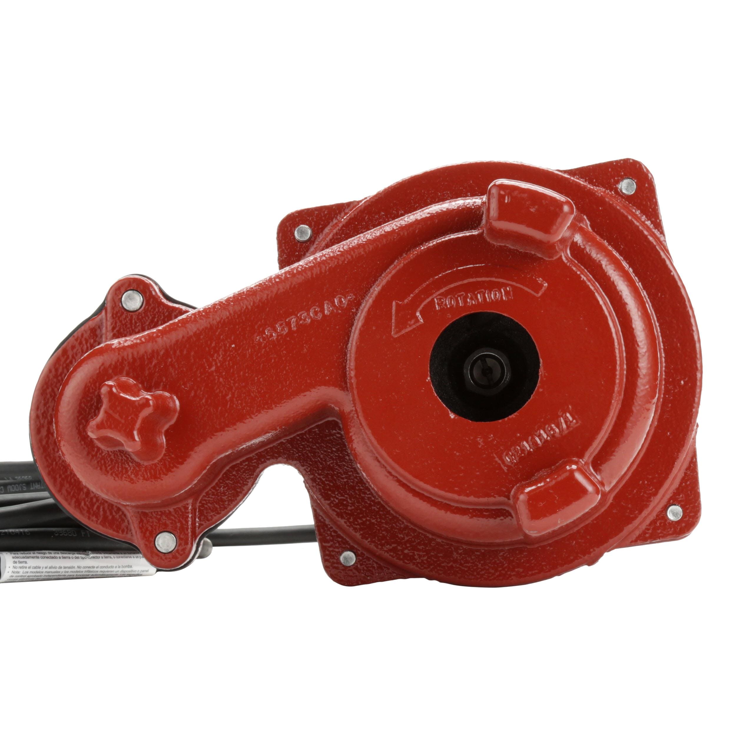Liberty Pumps 1-1/2-HP 208 to 230 -Volt 200-Gallon Cast iron Sewage ...