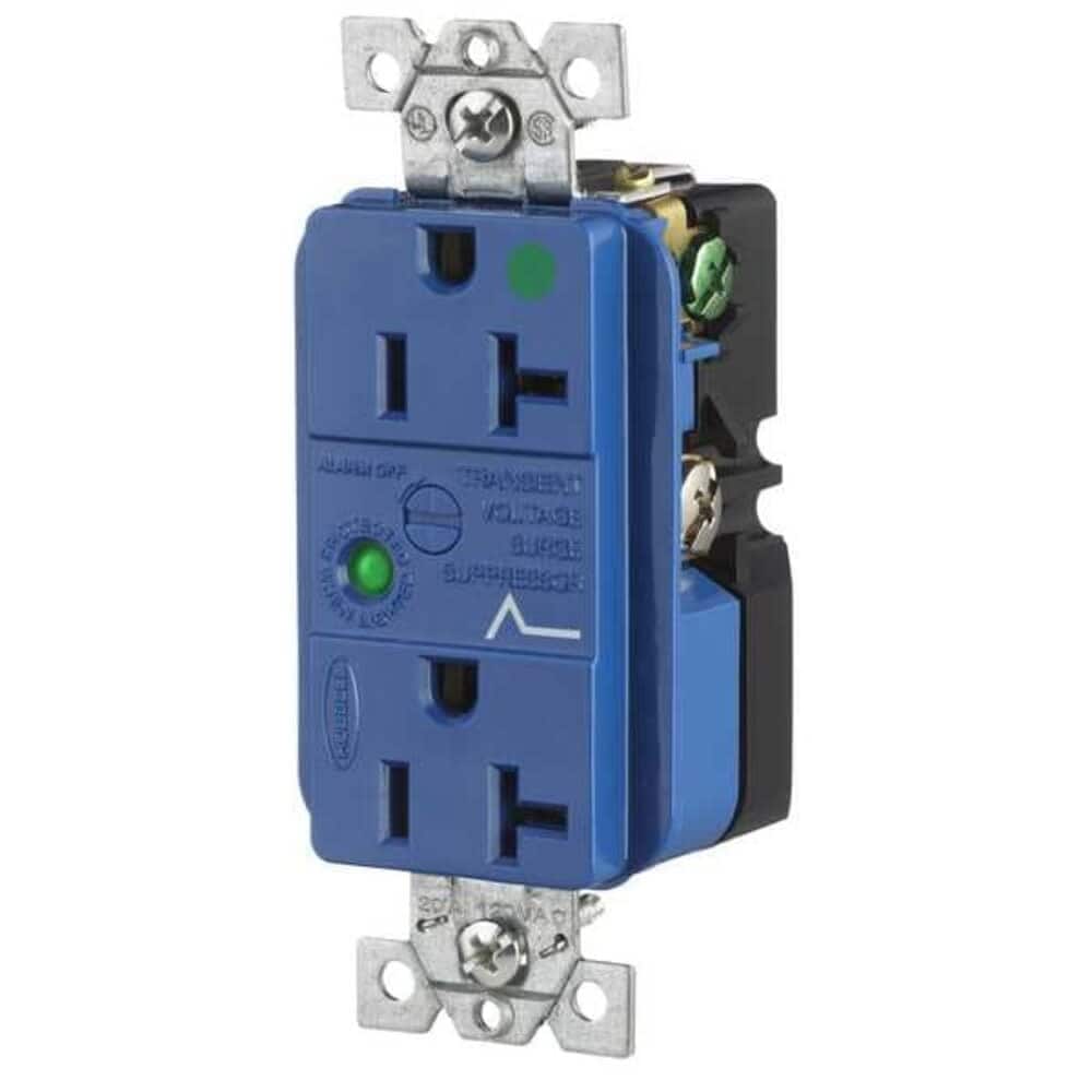 Hubbell Wiring Device-Kellems Straight Blade Receptacle 5-20R 20 A 125V ...