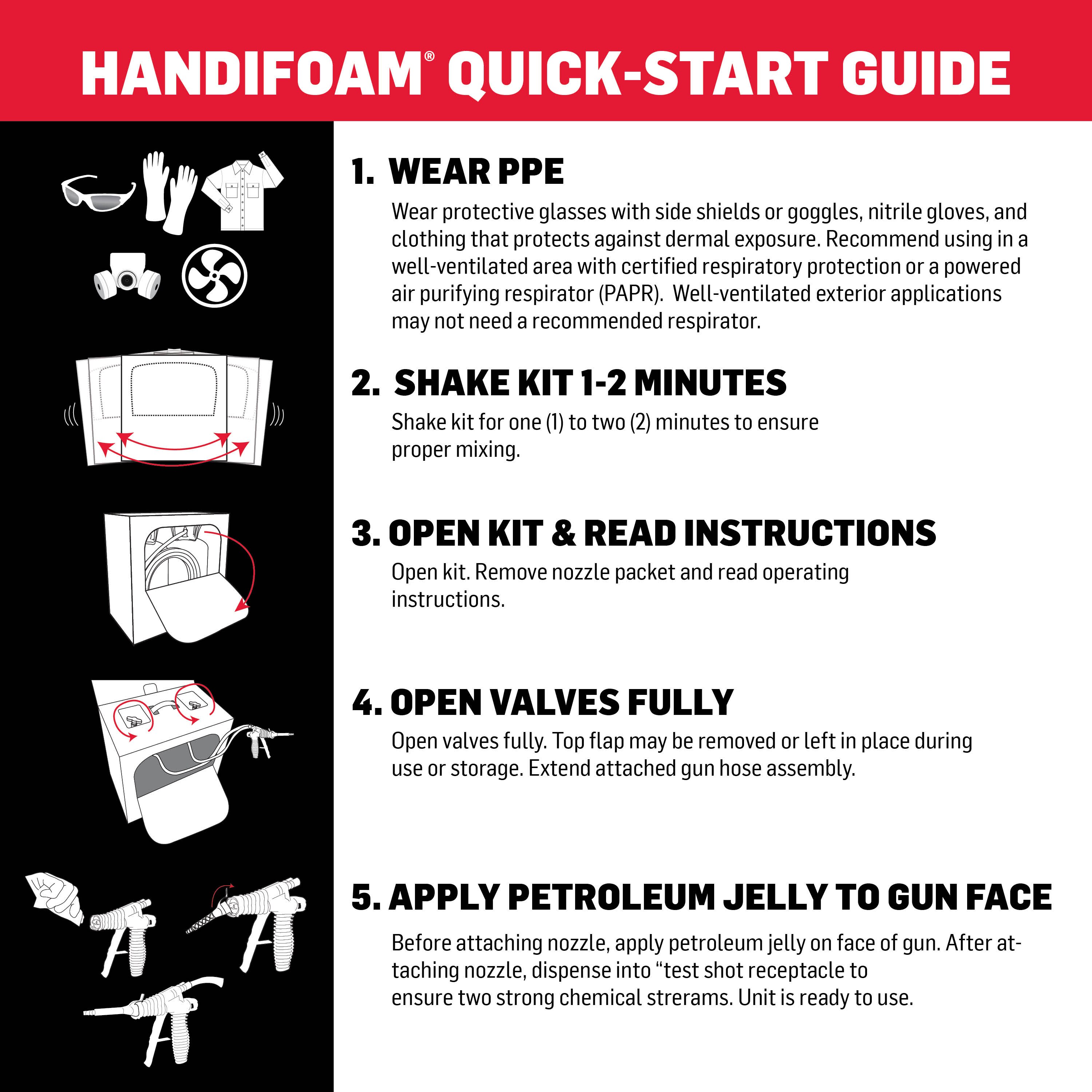 HandiFoam 656-oz Spray gun Indoor/Outdoor Spray Foam Insulation Kit in ...