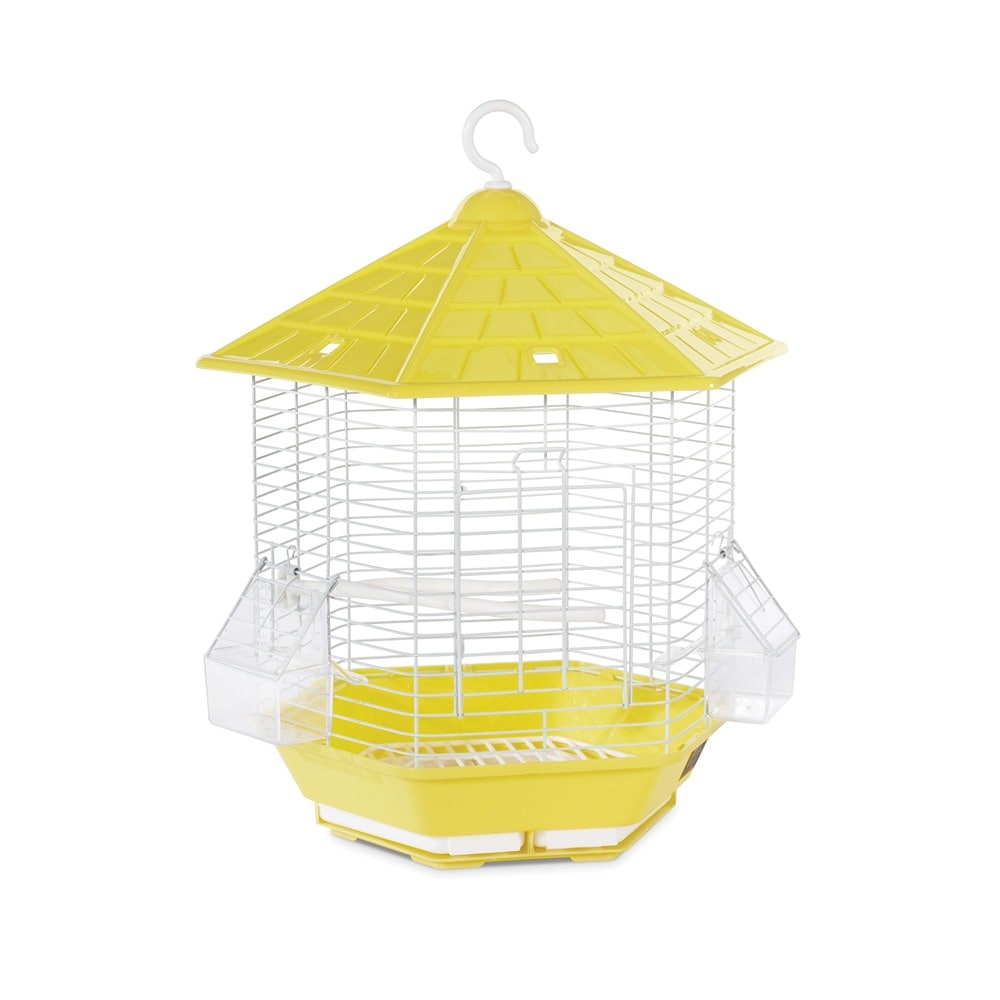 Prevue 1 -Count White powder-coated mesh with yellow base Protective ...