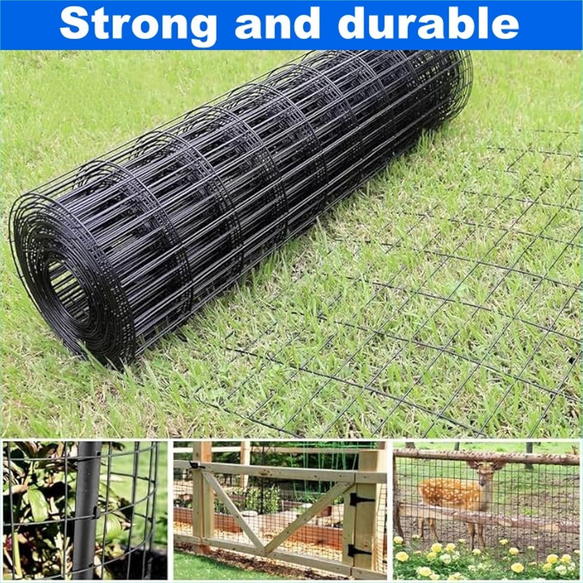 Watnature 40 Inch times 50 FT 16 Gauge 2or3 Inch Matte Black Vinyl ...