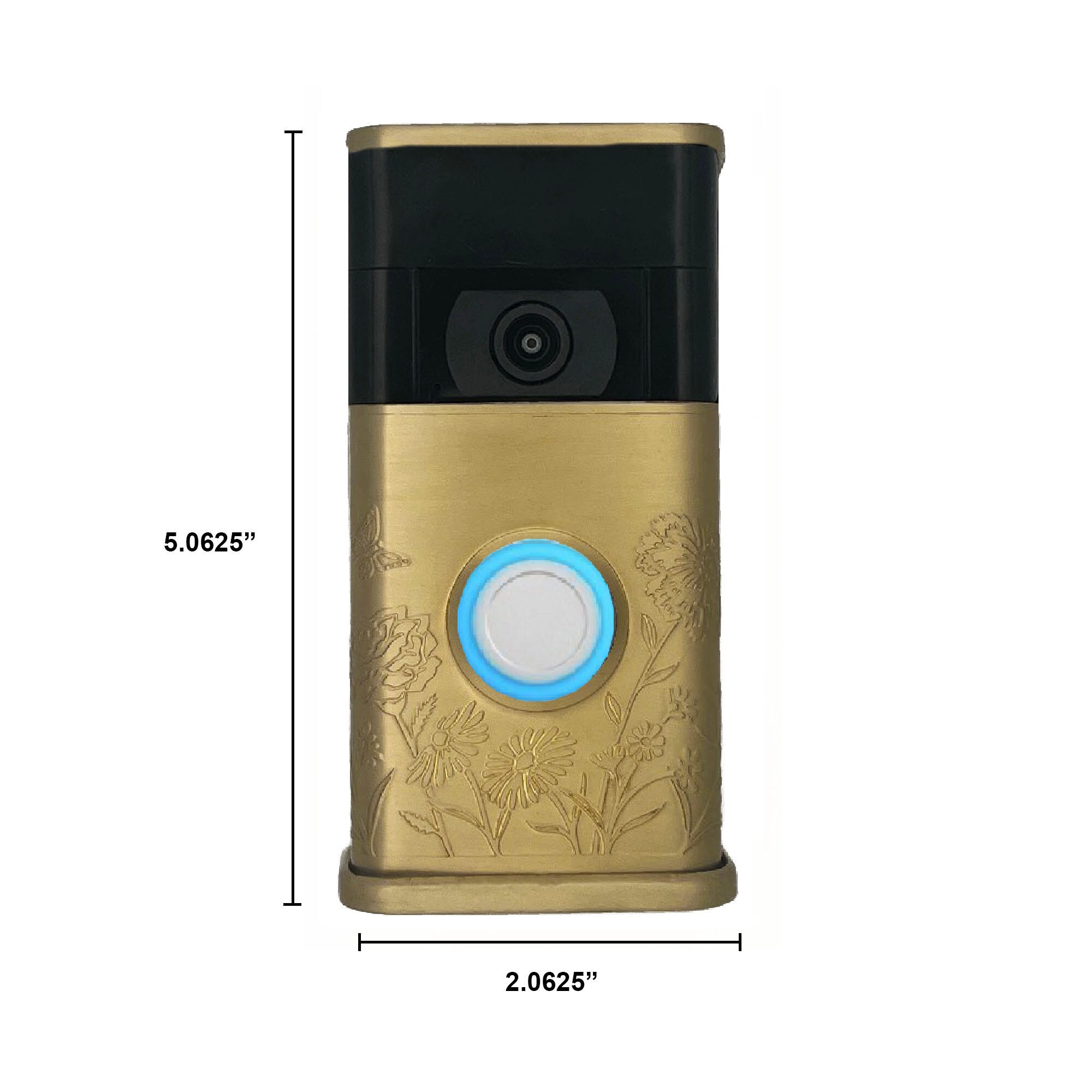 Michael Healy Video Doorbell Decoratibe Covers (R2 Collection) Gold ...