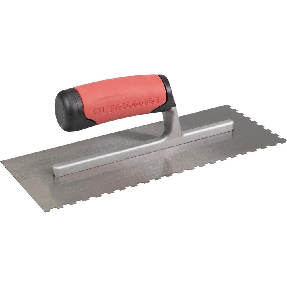 Marshalltown 1/8-in x 1/4-in x 1/4-in Ground Steel Square Notch Ceramic ...