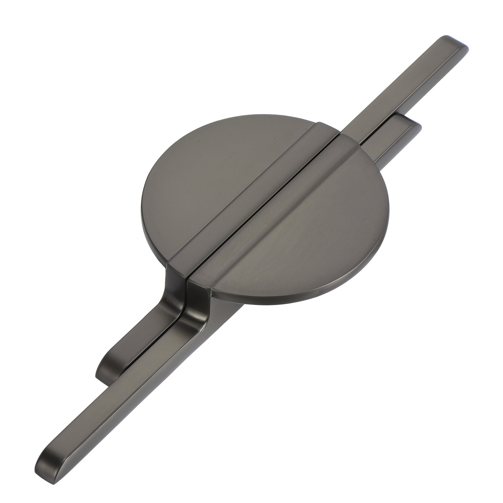 Unique Bargains 2pcs Grey Cabinet Pulls Semicircle Kitchen Cabinet ...