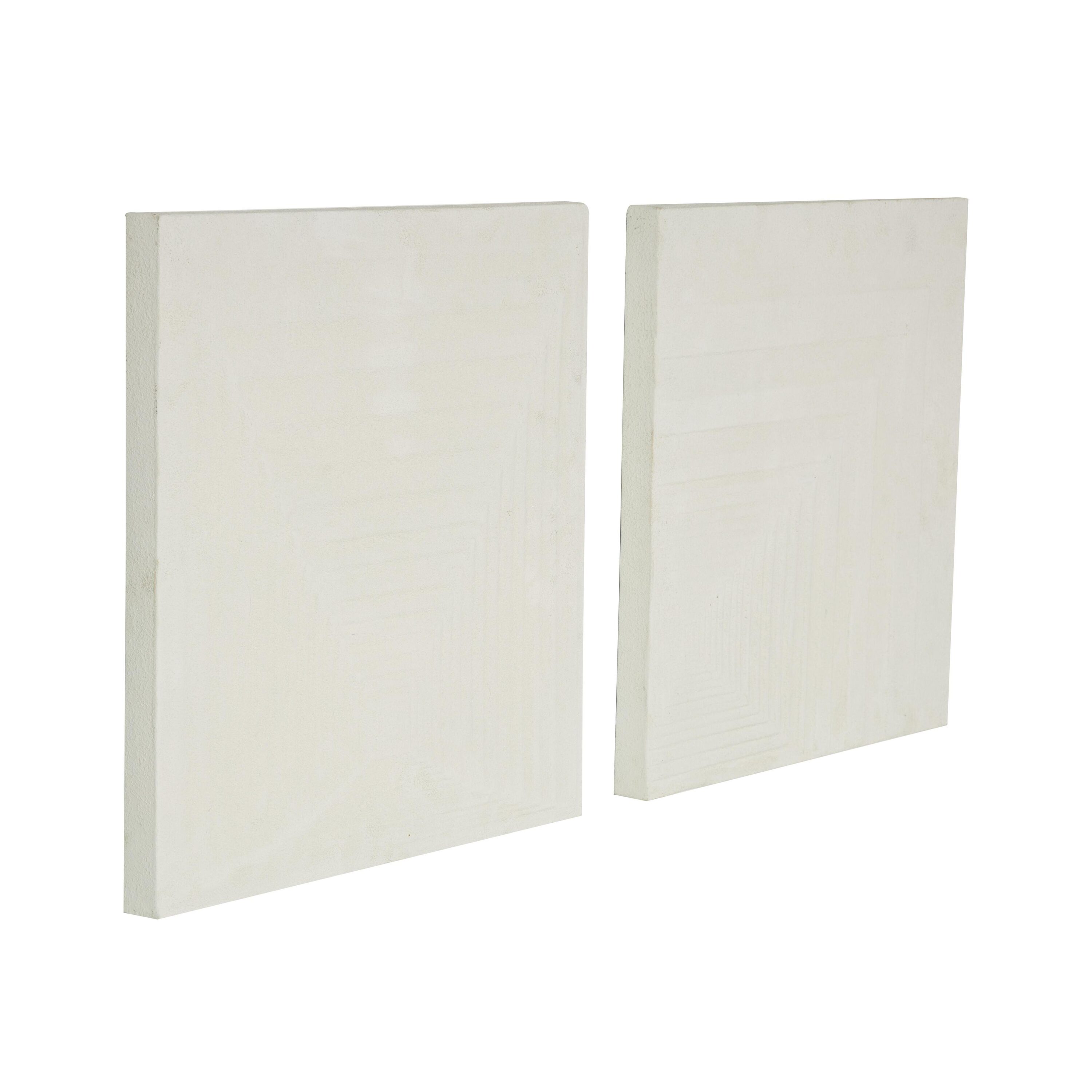 Grayson Lane 18.3-in W x 18.3-in H Metal Geometric Abstract Wall ...