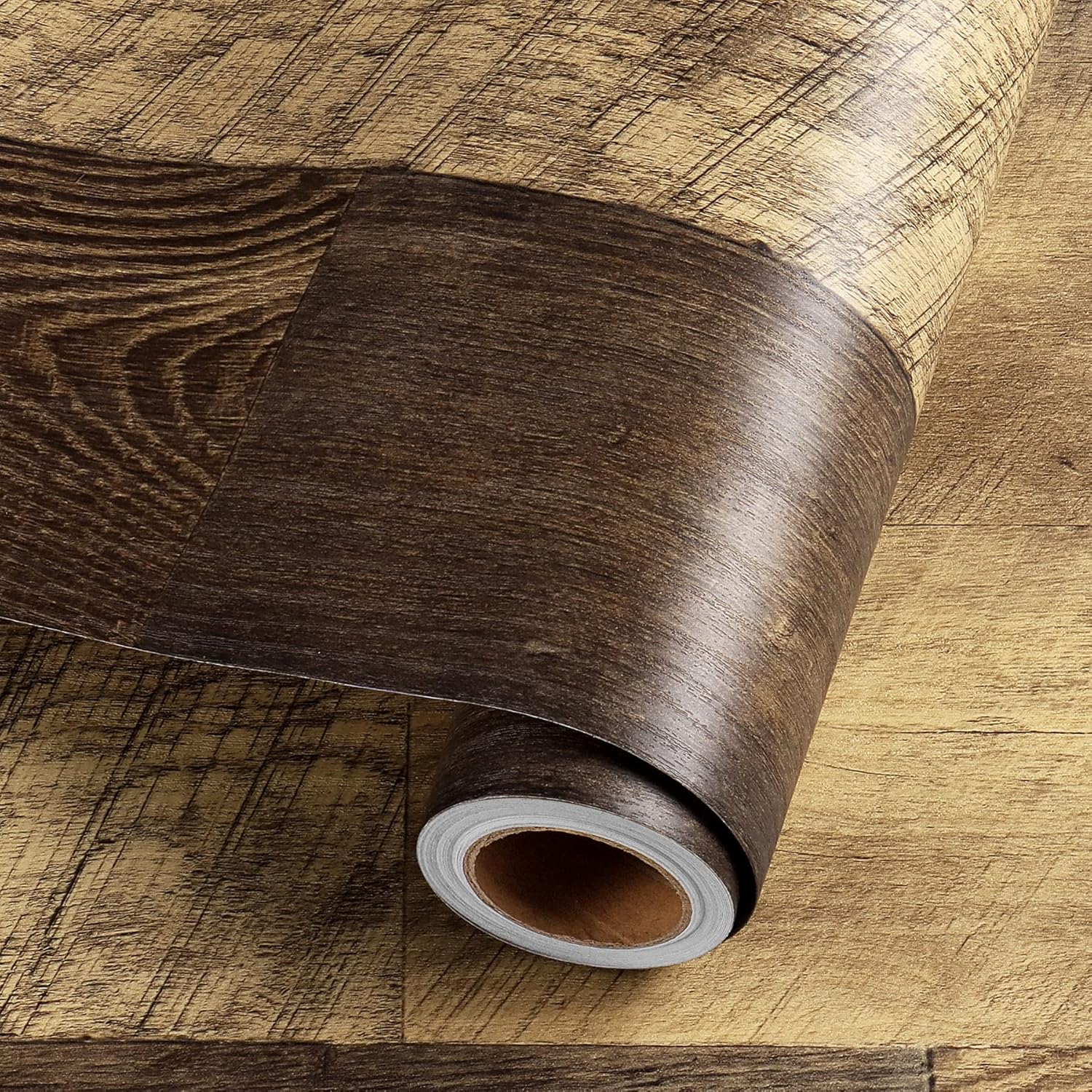 Livelynine Wood Floor Contact Paper Waterproof Peel and Stick Wood ...