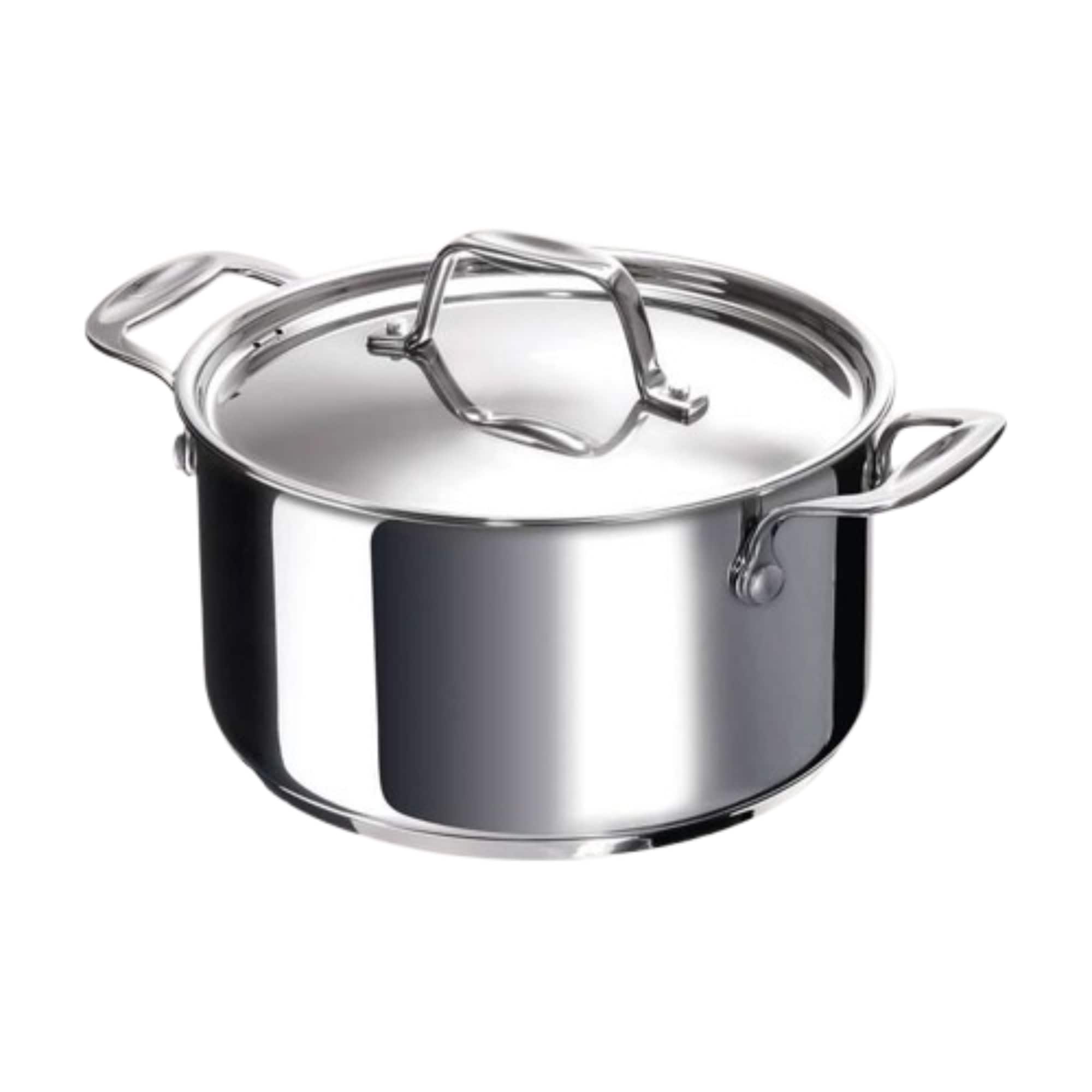 alva Chef 4-qt Stainless Steel Stock Pot with Lid PFAS Free Non Toxic ...