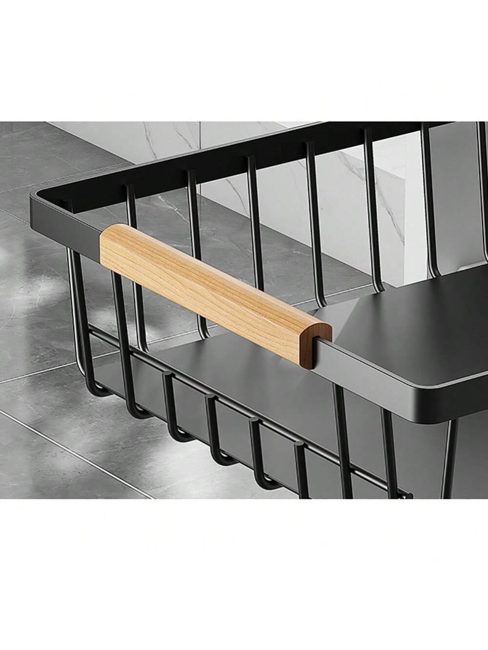 Qeetex Pull Out Cabinet Organizer.Heavy Duty Pull Out Drawers Fixed ...