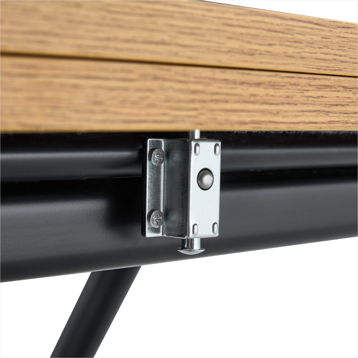 Naturefalls Natural Wood Veneer Adjustable-Height Lift Table with Sleek ...