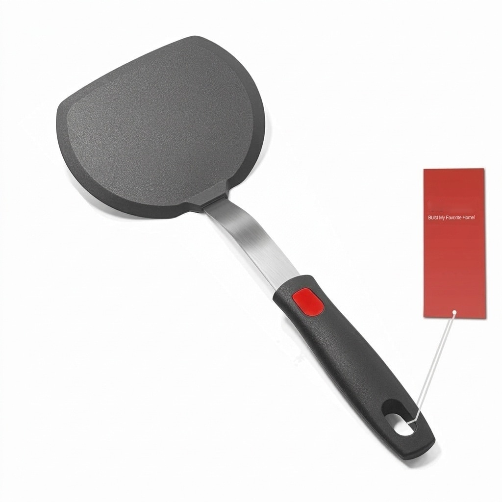 Adrinfly Silicone Pancake Spatula Turner Set Heat Resistant Flexible ...